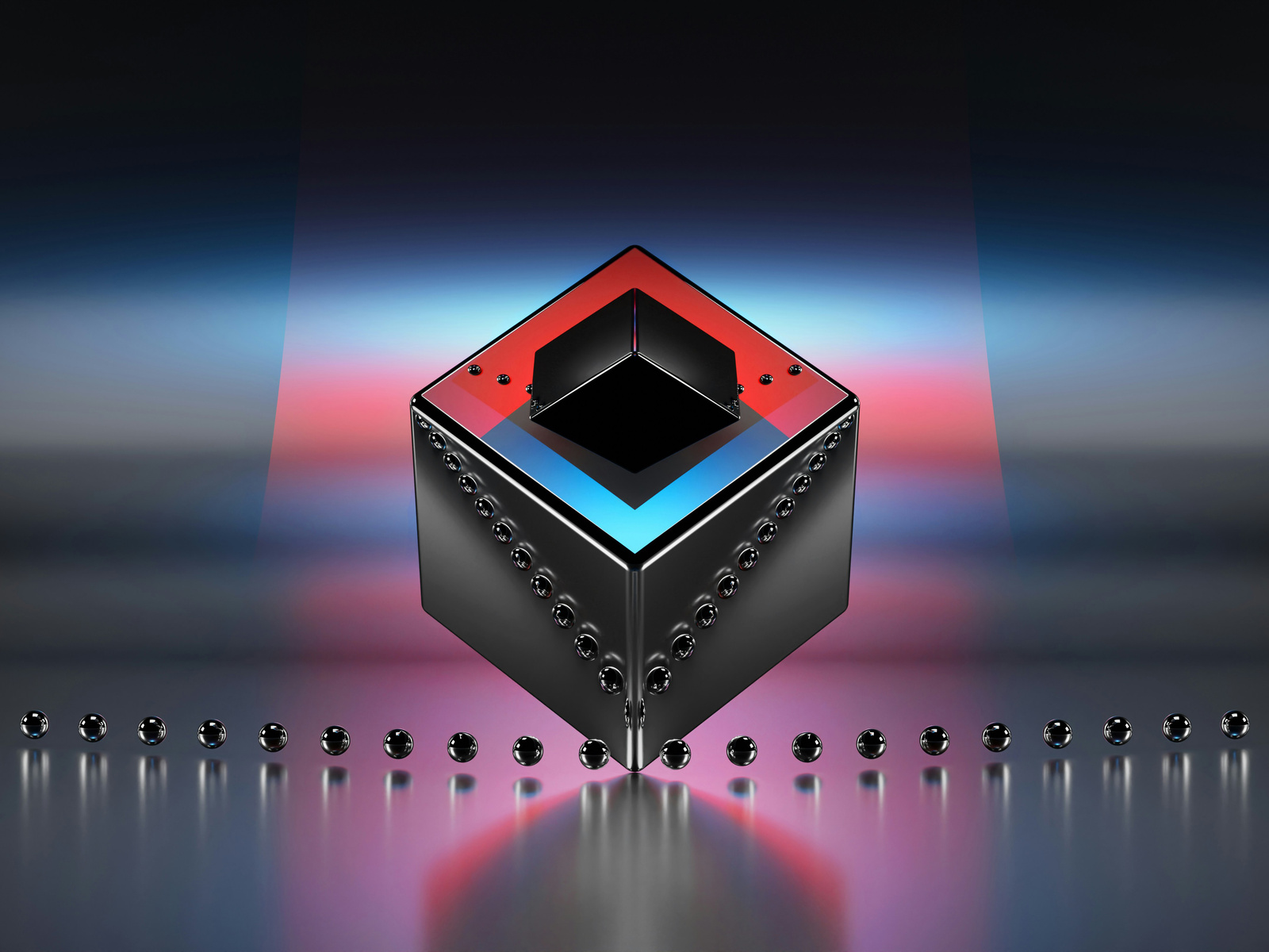 1600x1200 Aura Box Red And Blue Wallpaper,1600x1200 Resolution HD 4k ...