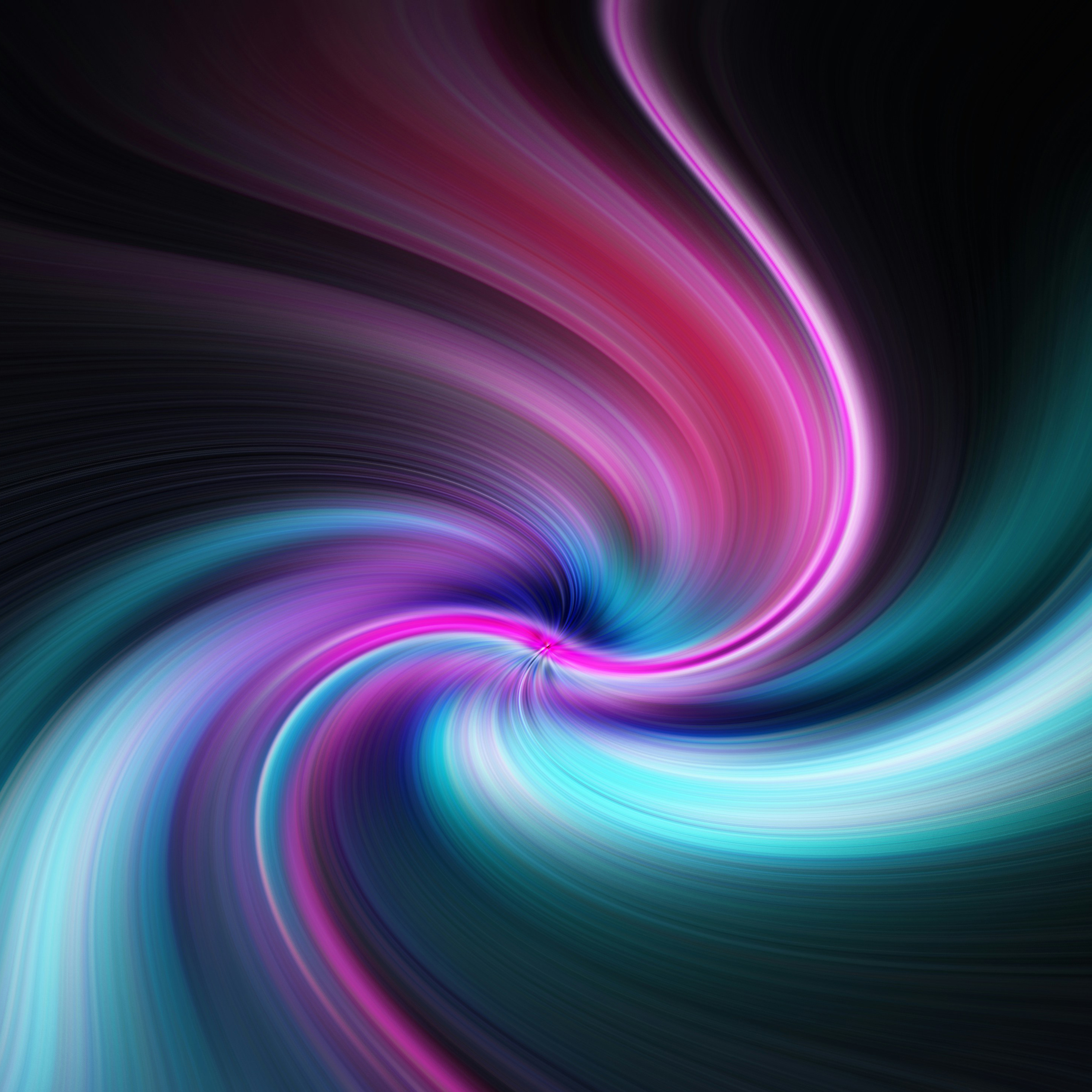2932x2932 Aurora Currents The Art Of Color Motion Ipad Pro Retina ...