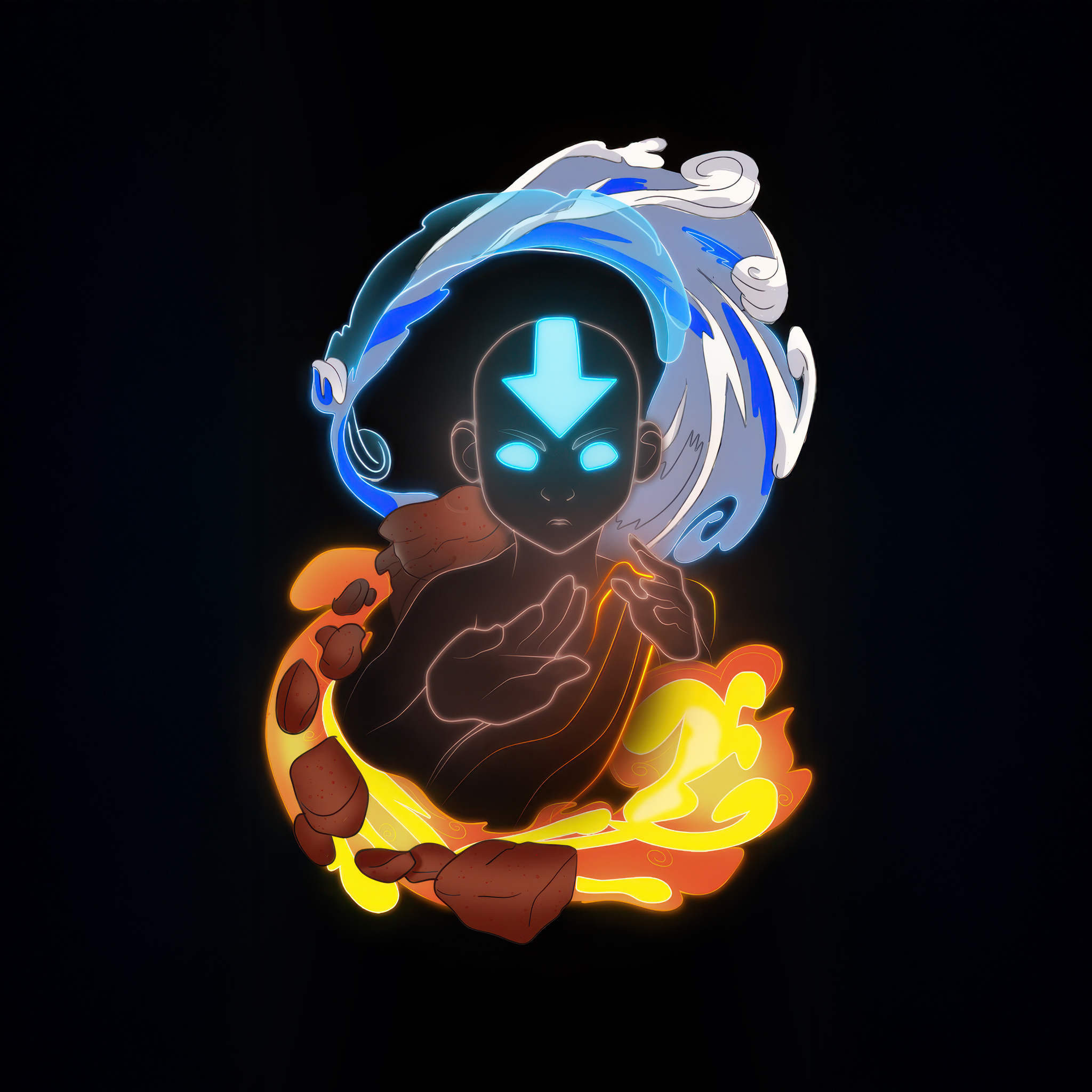 2048x2048 Avatar Sozin Comet Ipad Air ,HD 4k Wallpapers,Images ...