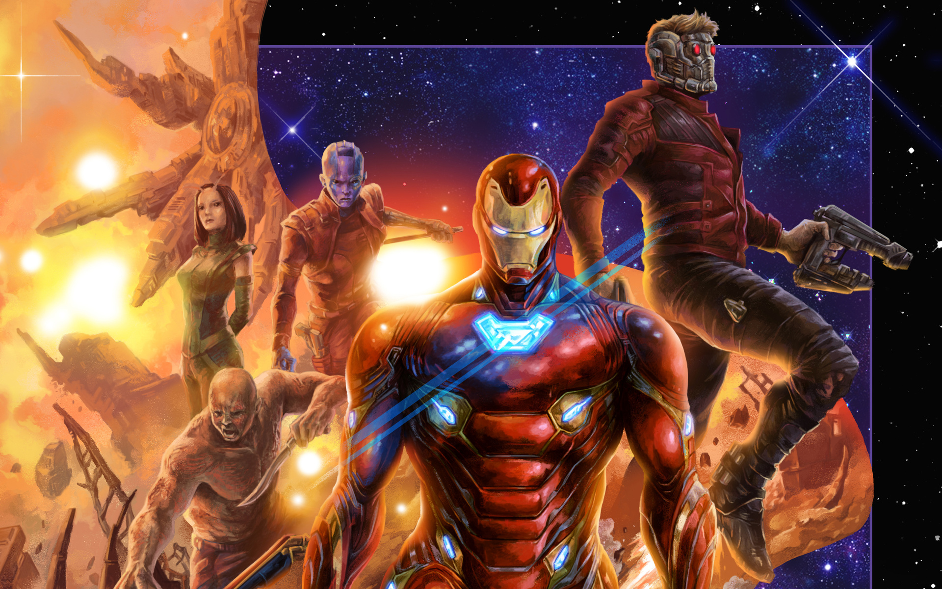 1920x1200 Avengers Infinity War 4k Artworks 1080P Resolution ,HD 4k ...