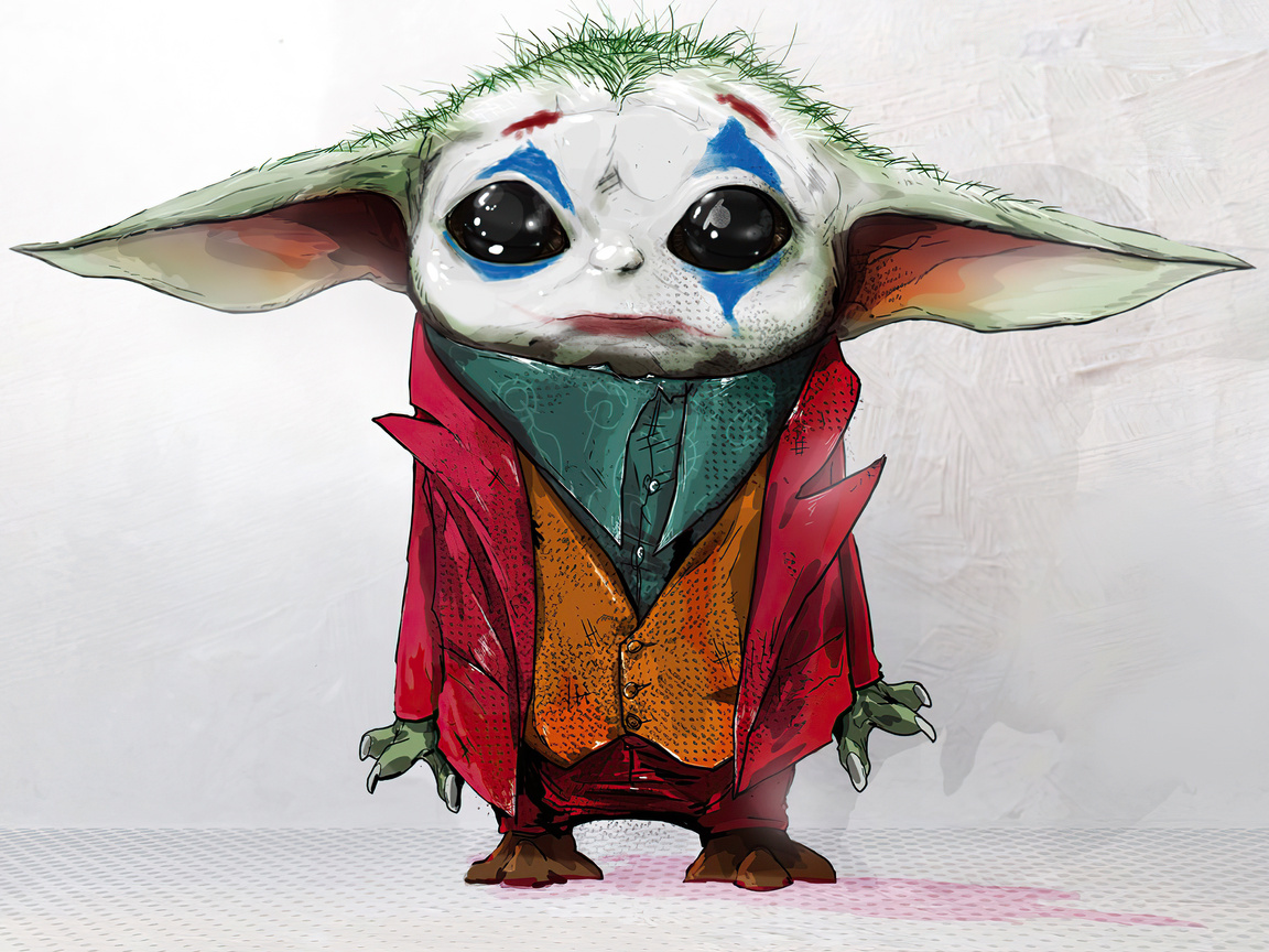 1152x864 Baby Joker X Yoda Wallpaper,1152x864 Resolution HD 4k ...