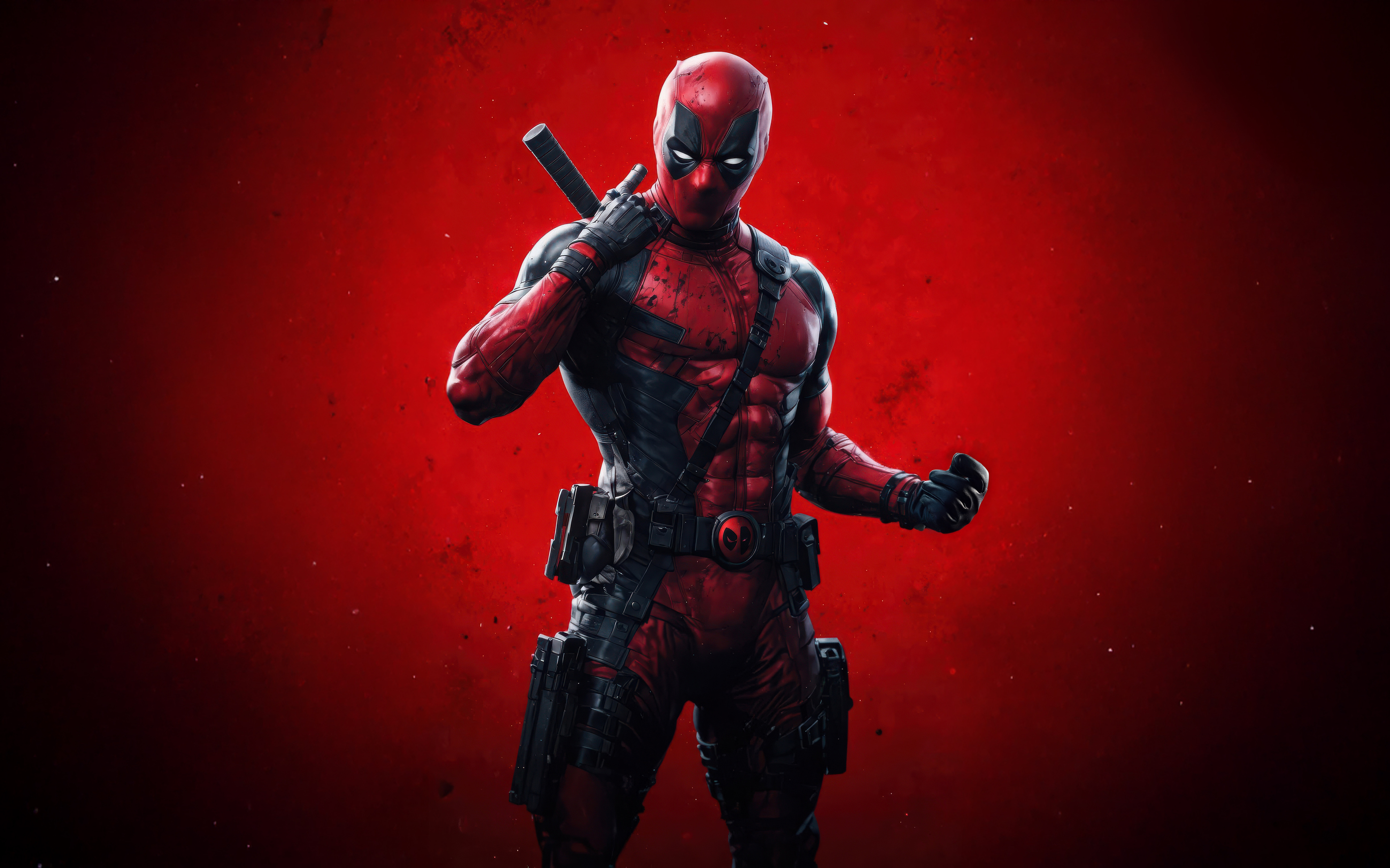 3840x2400 Badass Deadpool Pose 4K ,HD 4k Wallpapers,Images,Backgrounds ...