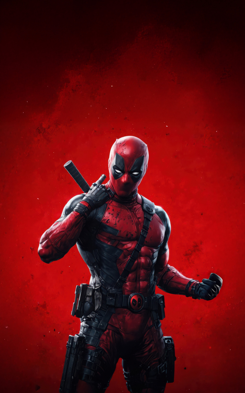 800x1280 Badass Deadpool Pose Nexus 7,Samsung Galaxy Tab 10,Note ...