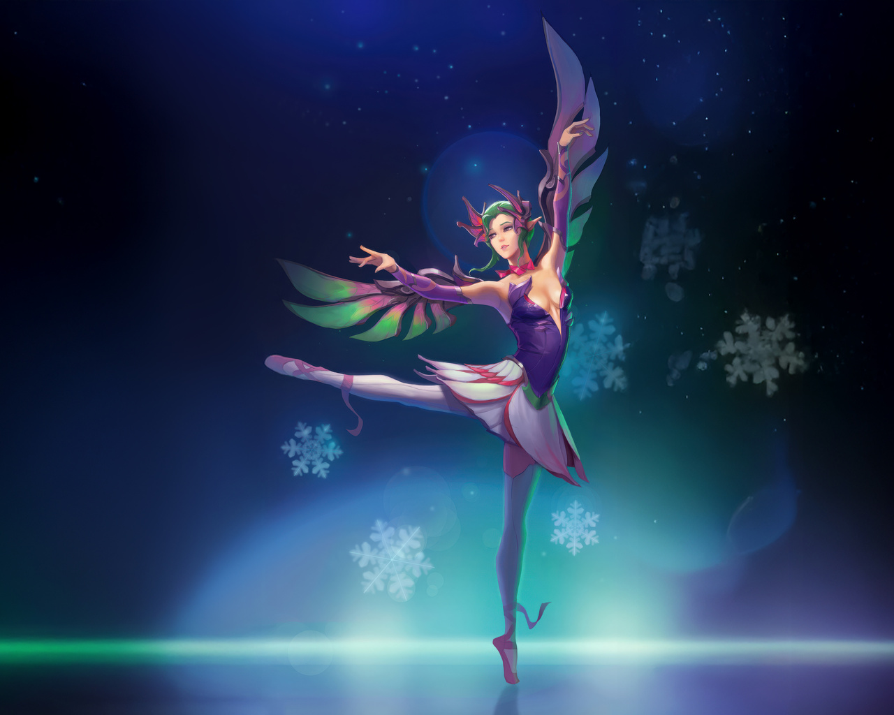 1280x1024 Ballet Of The Snowfall Wallpaper,1280x1024 Resolution HD 4k ...