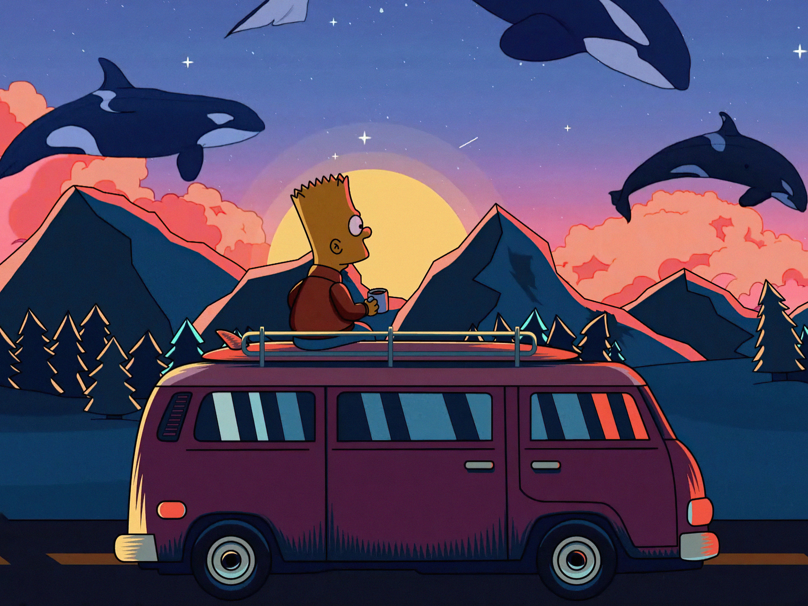 1600x1200 Bart Simpson 4k Wallpaper,1600x1200 Resolution HD 4k ...