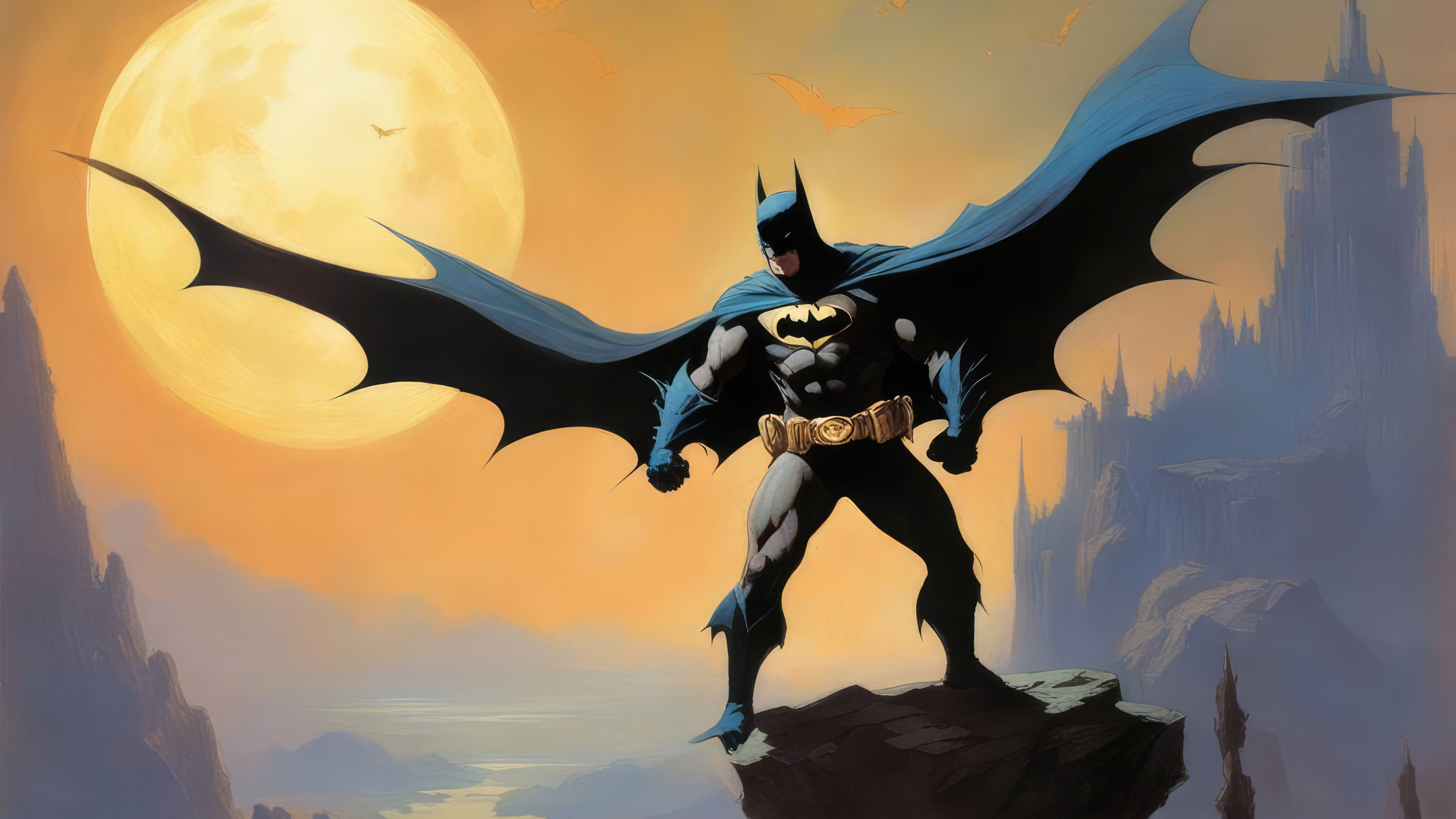 3840x2160 Batman Artful Arrival 4K ,HD 4k Wallpapers,Images,Backgrounds ...