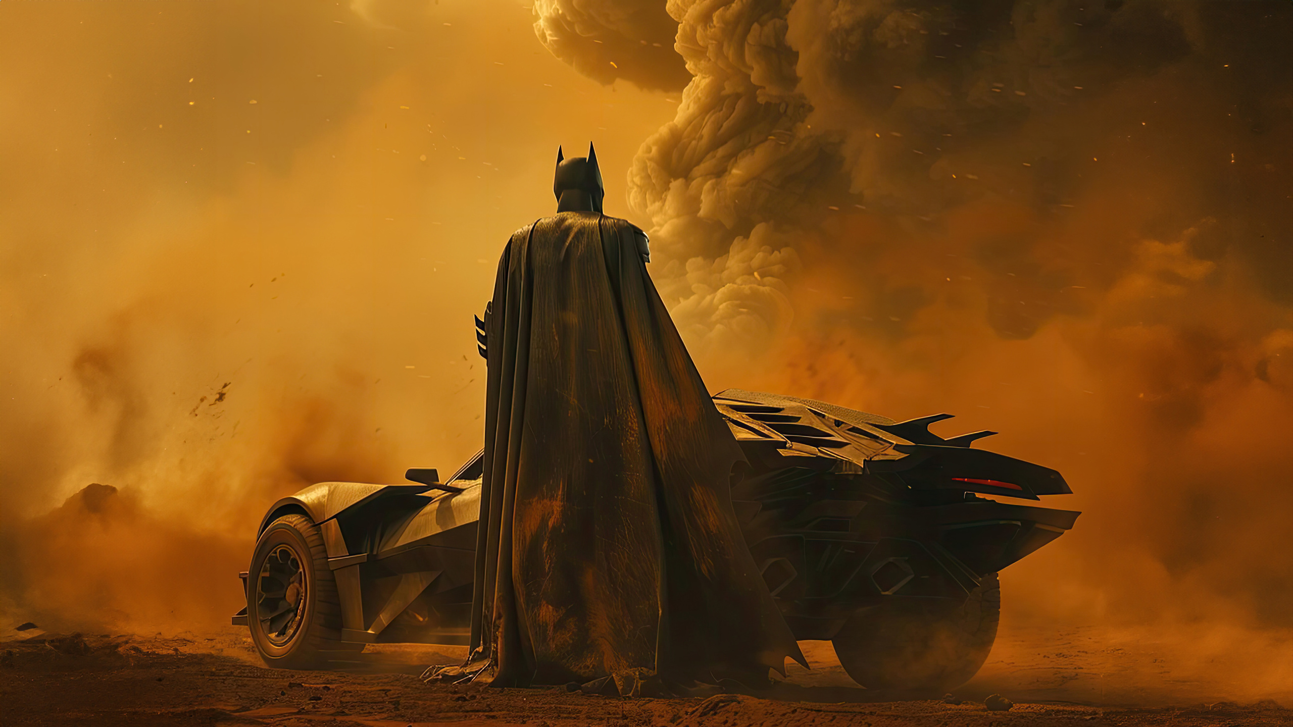 2560x1440 Batman Behind The Wheel 1440P Resolution ,HD 4k Wallpapers ...