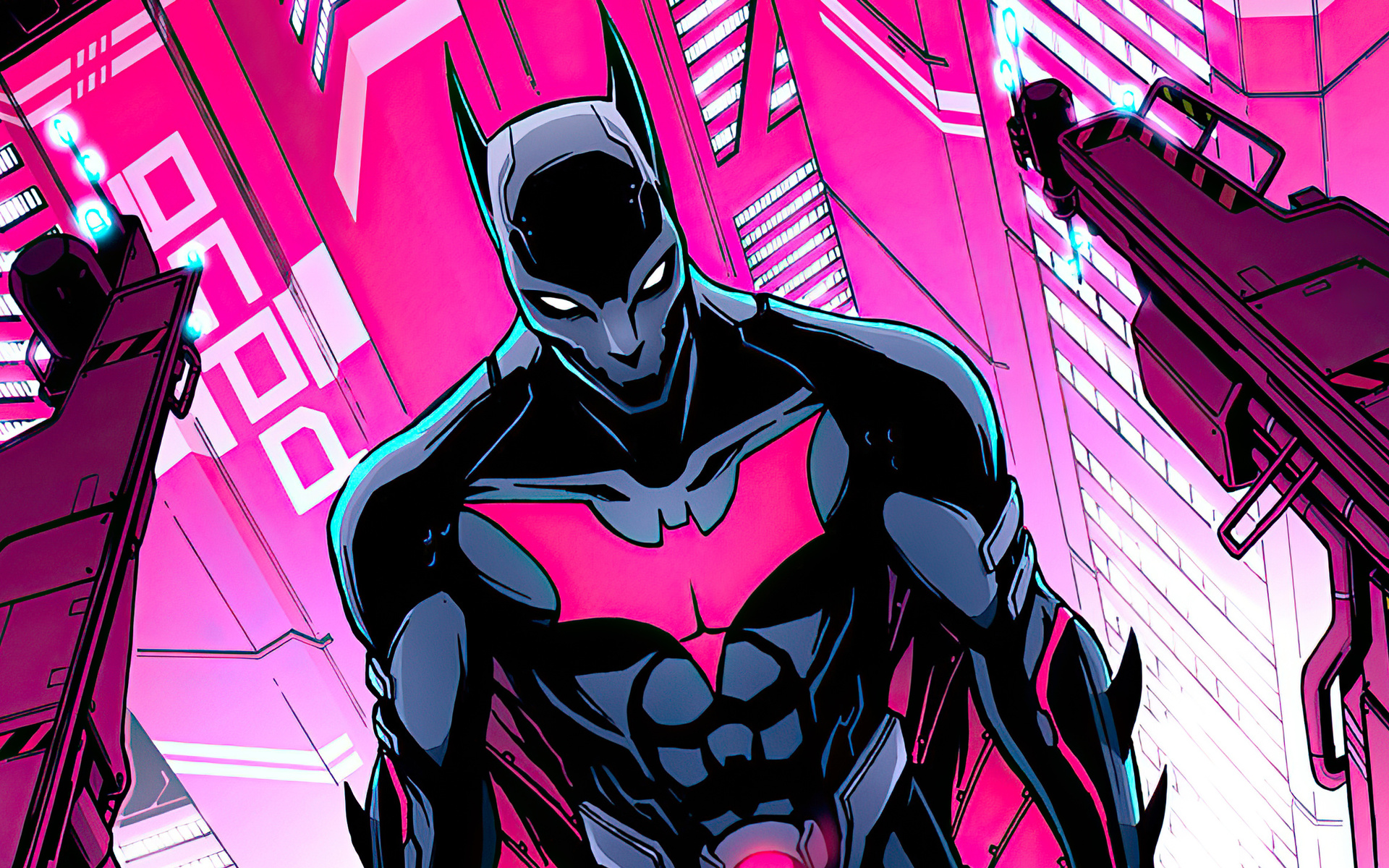 1920x1200 Batman Beyond Cyber City 1080P Resolution ,HD 4k Wallpapers ...