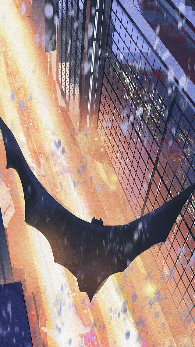 640x1136 Batman Cape Flying Artwork iPhone 5,5c,5S,SE ,Ipod Touch ,HD ...