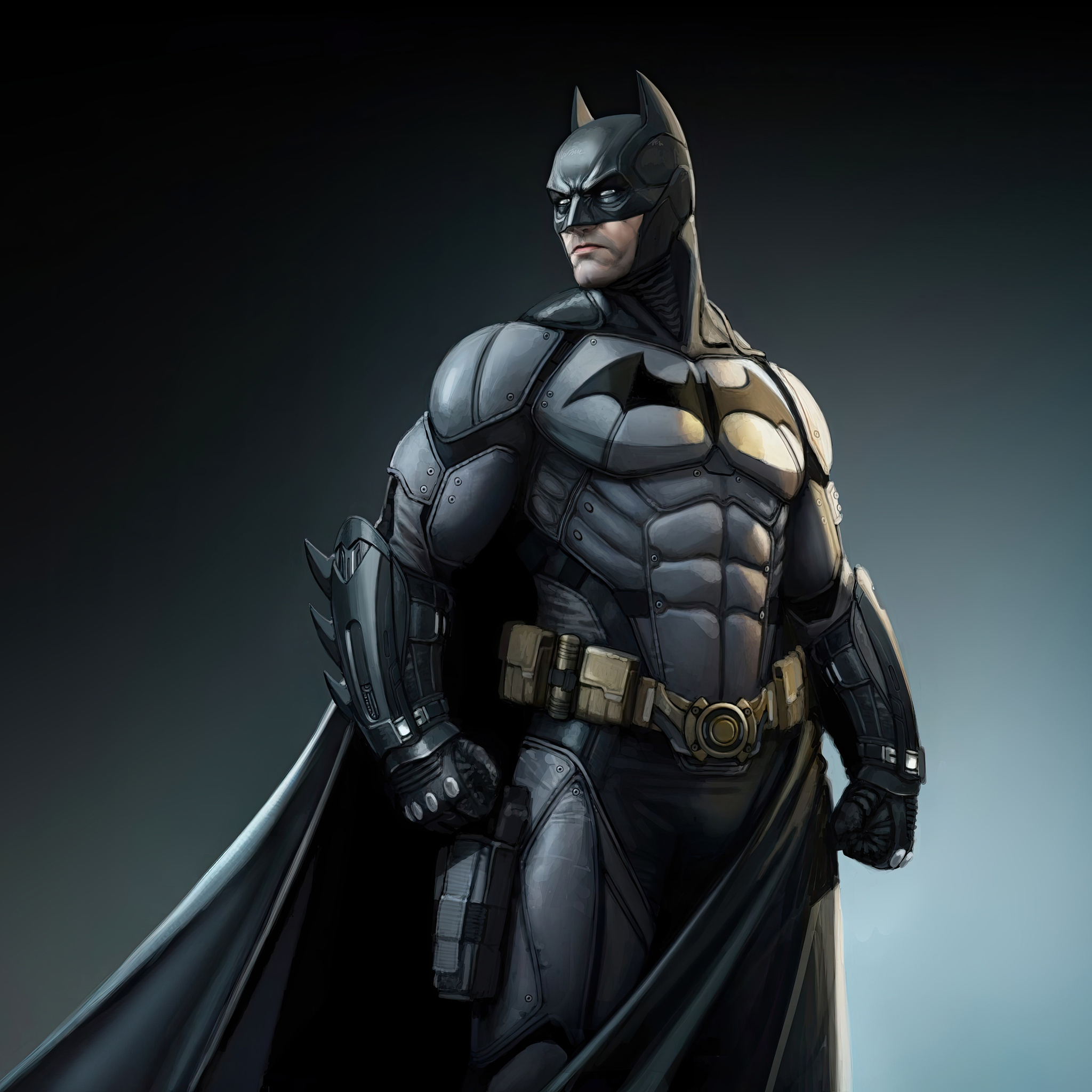 2048x2048 Batman Fearless Defender Ipad Air ,HD 4k Wallpapers,Images ...