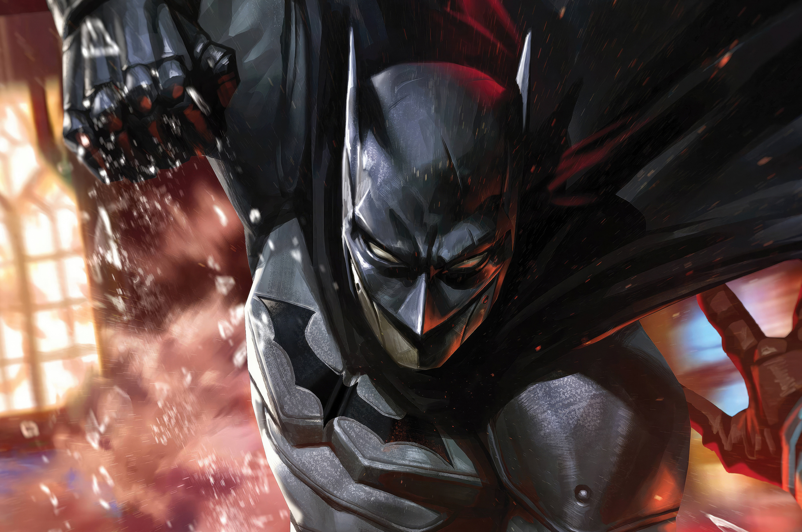 2560x1700 Batman Fight Mode 5k Chromebook Pixel ,HD 4k Wallpapers ...