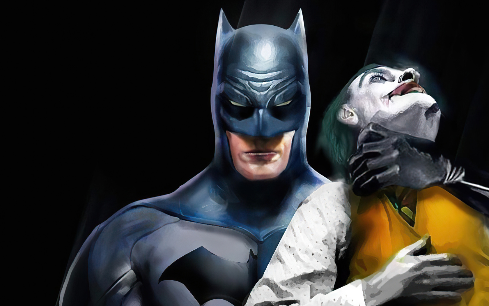 1680x1050 Batman Holding Joker Neck Wallpaper,1680x1050 Resolution HD ...