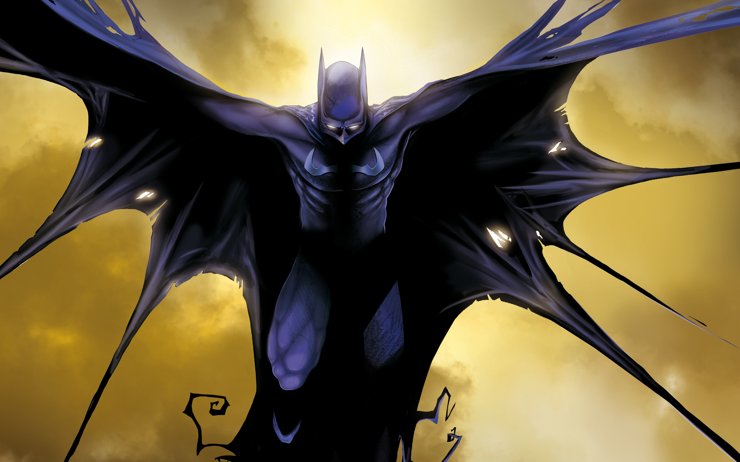 2560x1600 Batman Illustration 5k New Wallpaper,2560x1600 Resolution HD ...