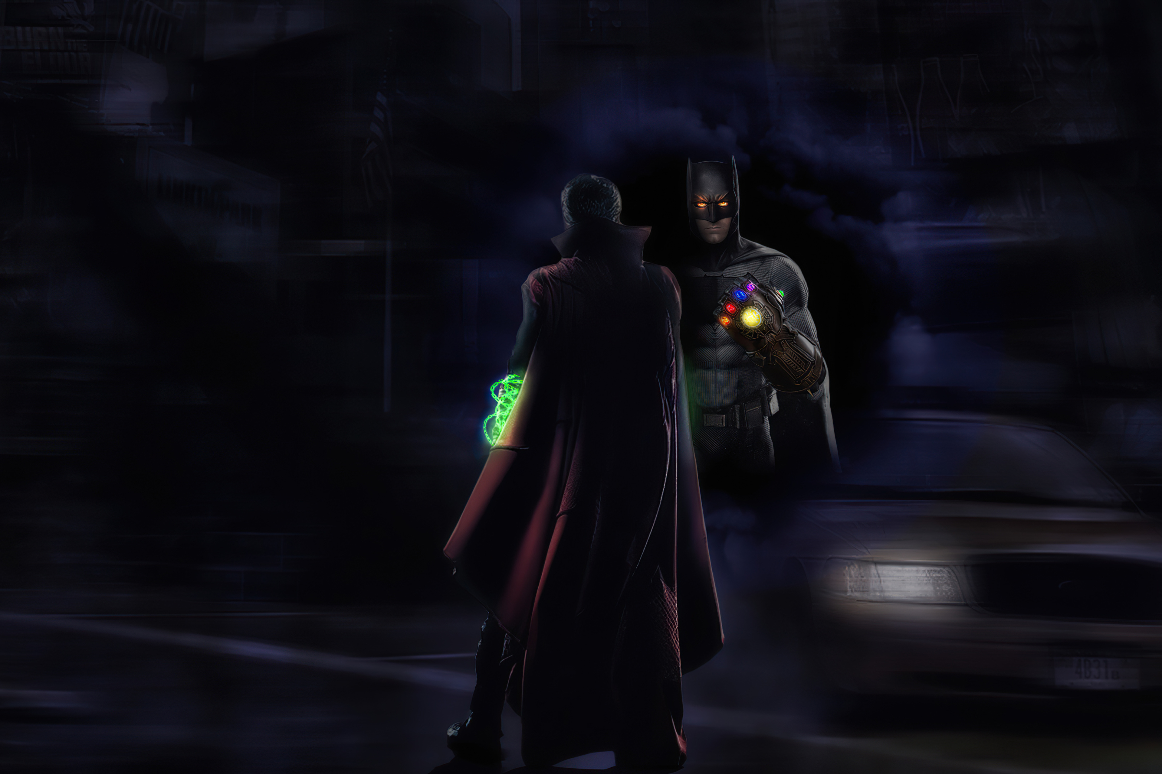 3840x2560 Batman Infinity Gauntlet Doctor Strange 3840x2560 Resolution ...