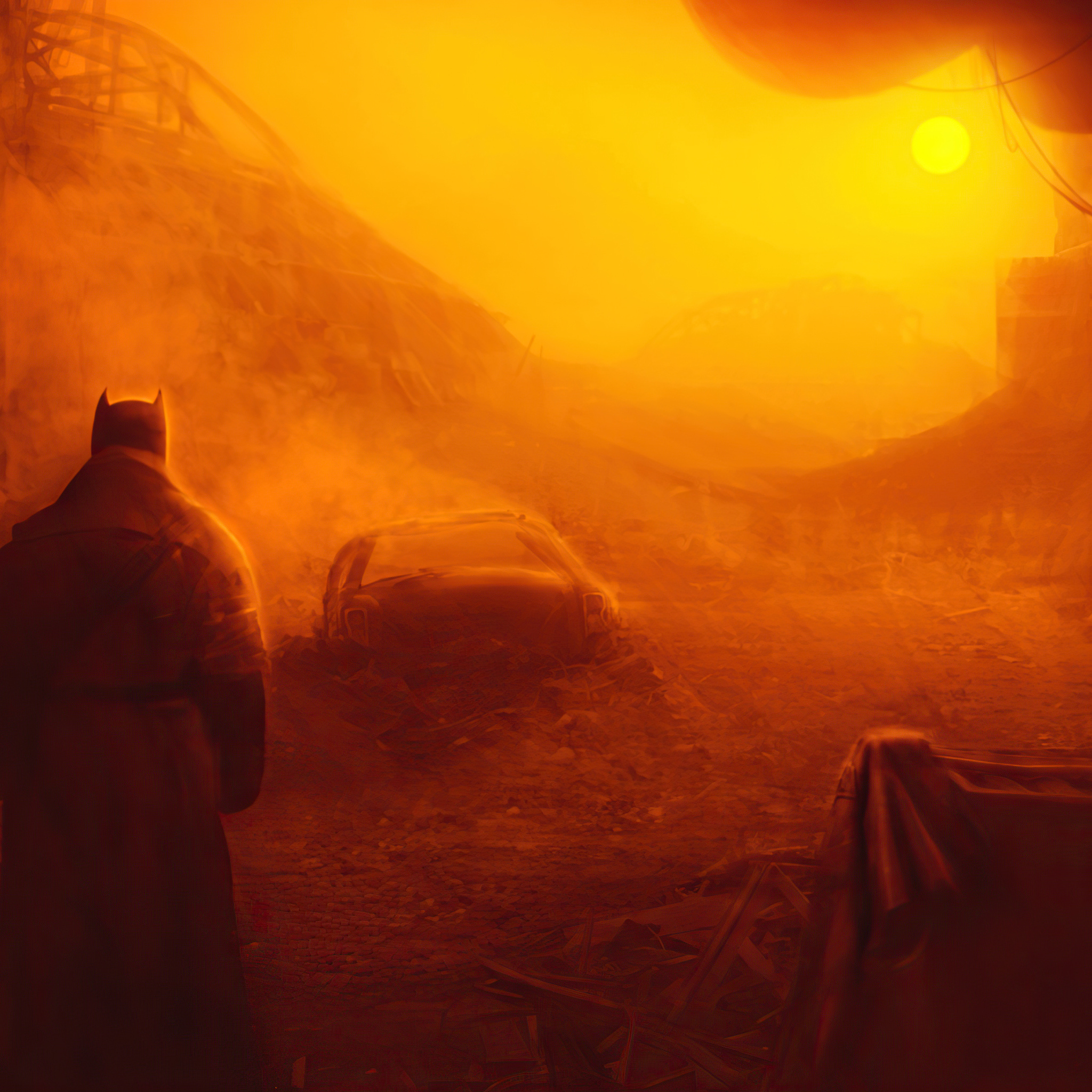 2048x2048 Batman Knightmare 4k Ipad Air ,HD 4k Wallpapers,Images ...