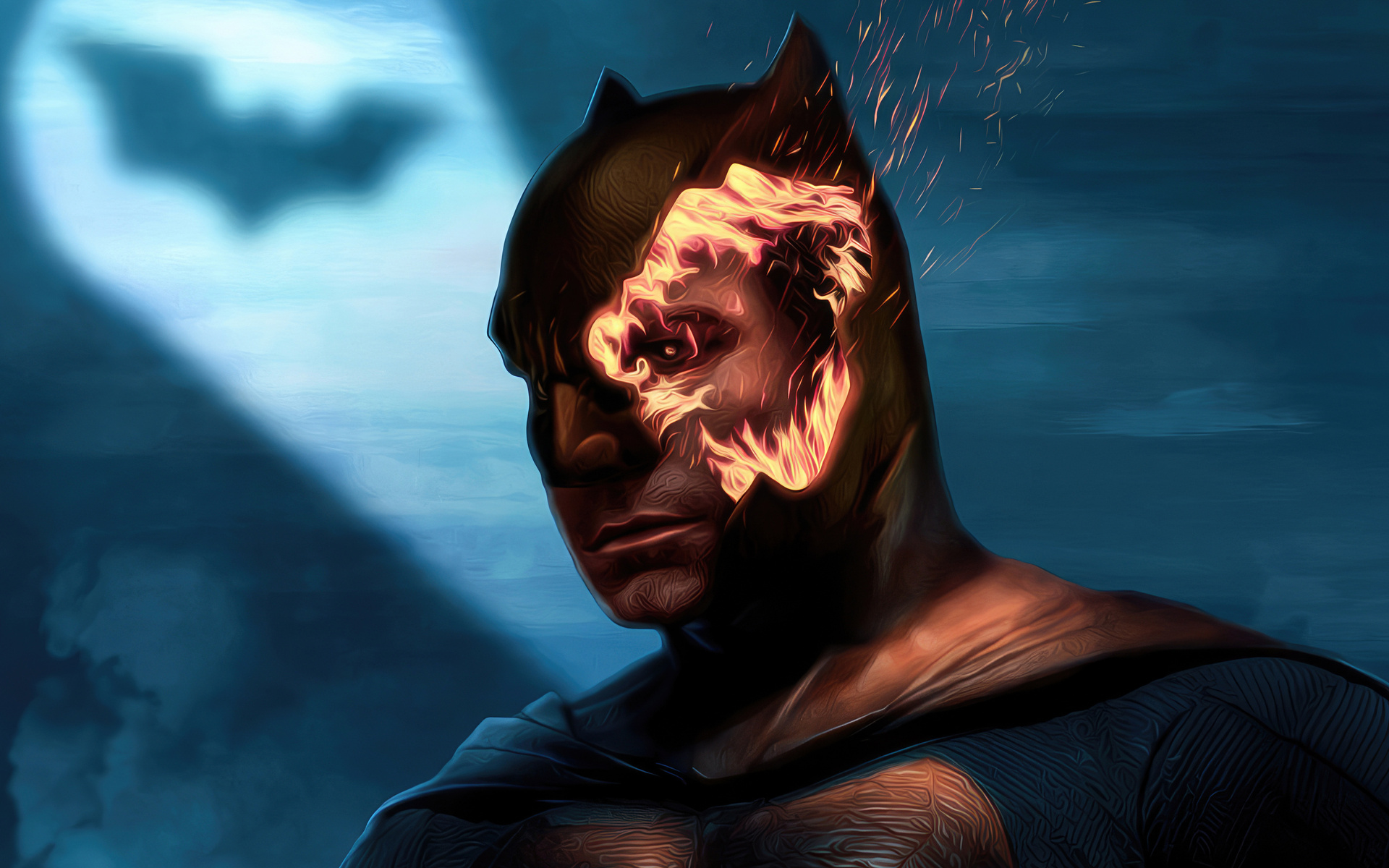 1920x1200 Batman Mask Burning 1080P Resolution ,HD 4k Wallpapers,Images ...
