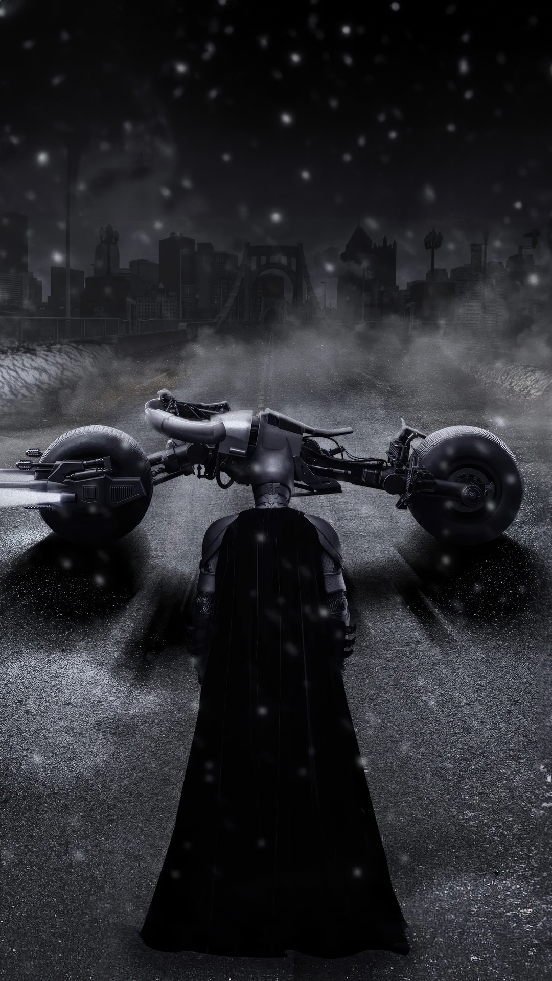 1080x1920 Batman Menacing Batcycle Iphone 7,6s,6 Plus, Pixel xl ,One ...
