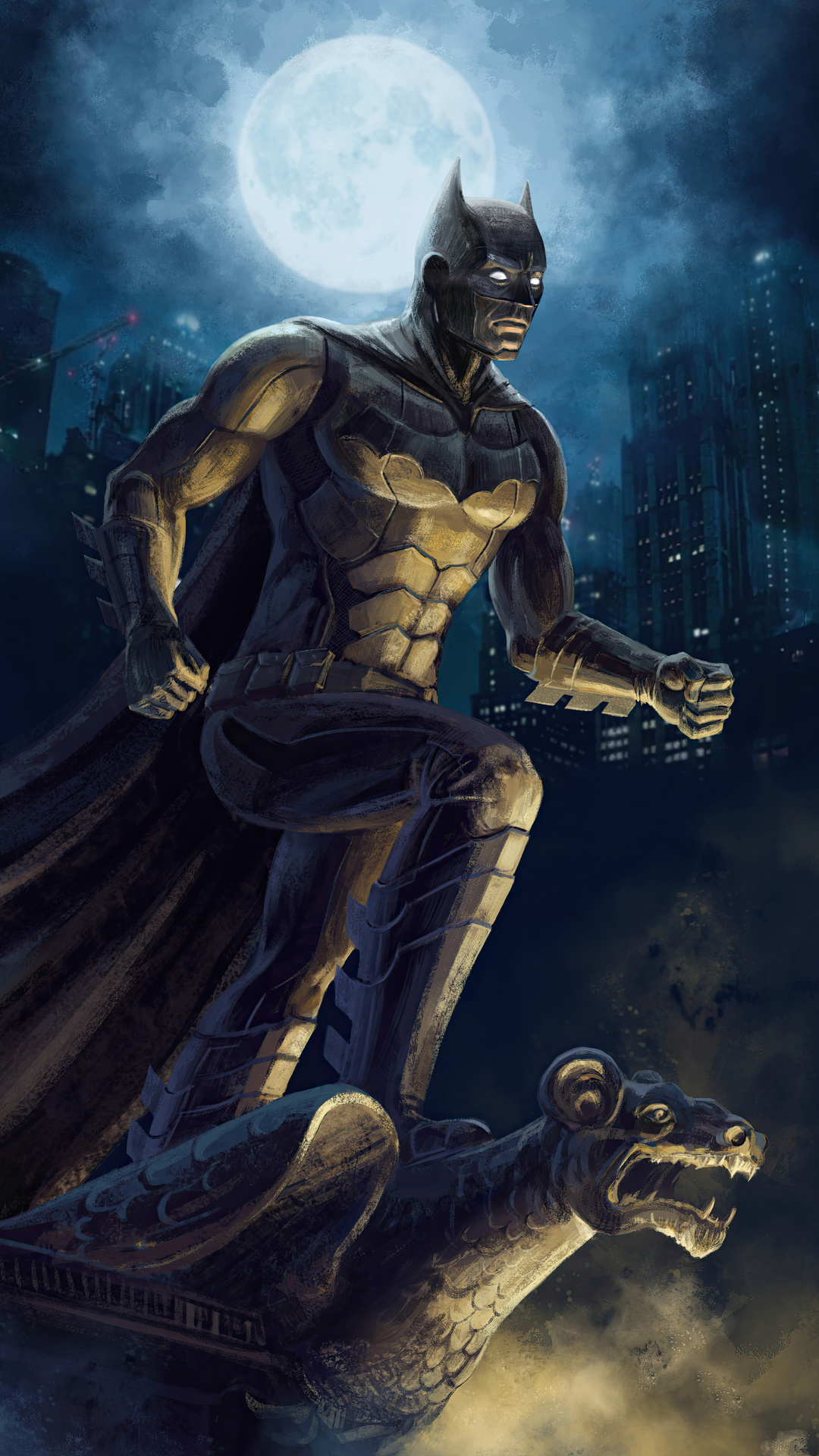 1080x1920 Batman Menacing Presence Iphone 7,6s,6 Plus, Pixel xl ,One ...