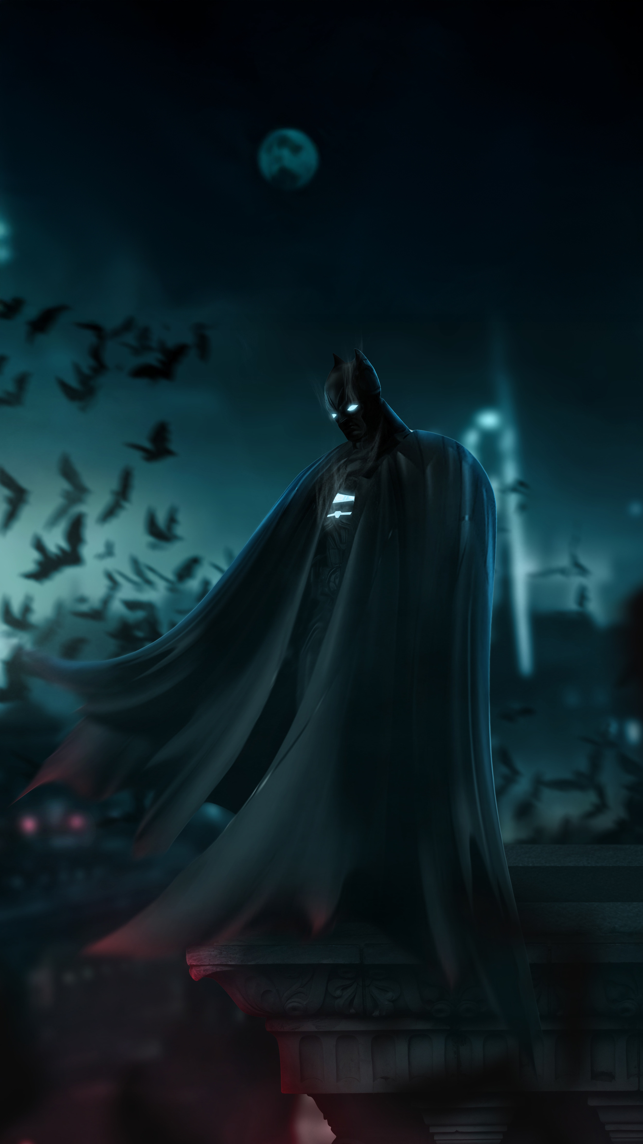 2160x3840 Batman Night Guardian Sony Xperia X,XZ,Z5 Premium ,HD 4k ...