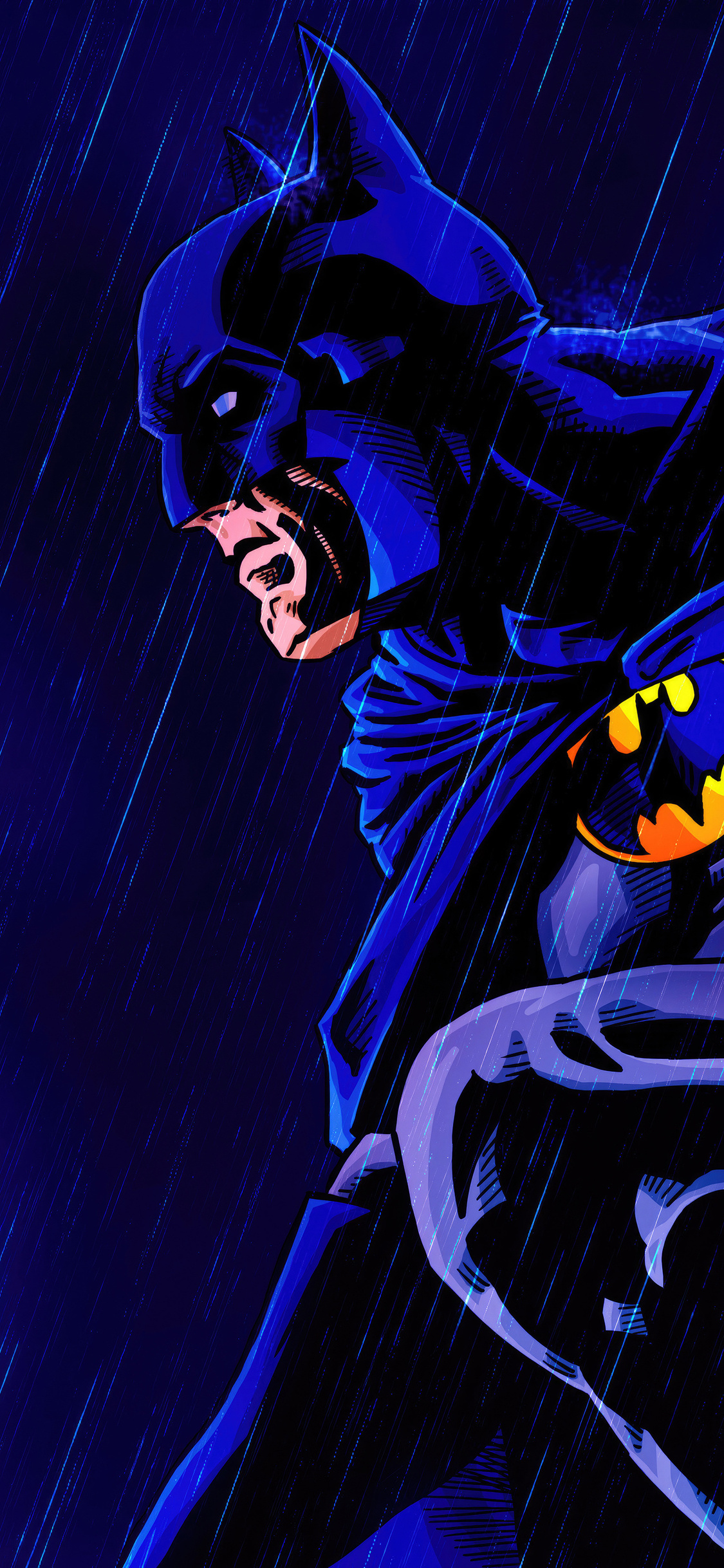 1125x2436 Batman Rain Comic Art 5k Iphone XS,Iphone 10,Iphone X ,HD 4k ...