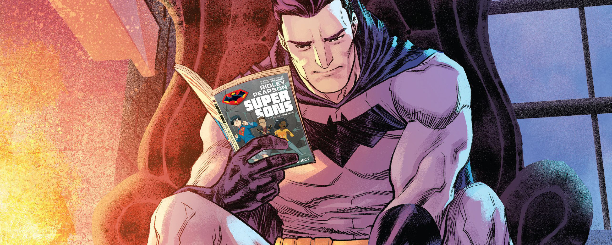 2560x1024 Batman Reading Book Wallpaper,2560x1024 Resolution HD 4k ...