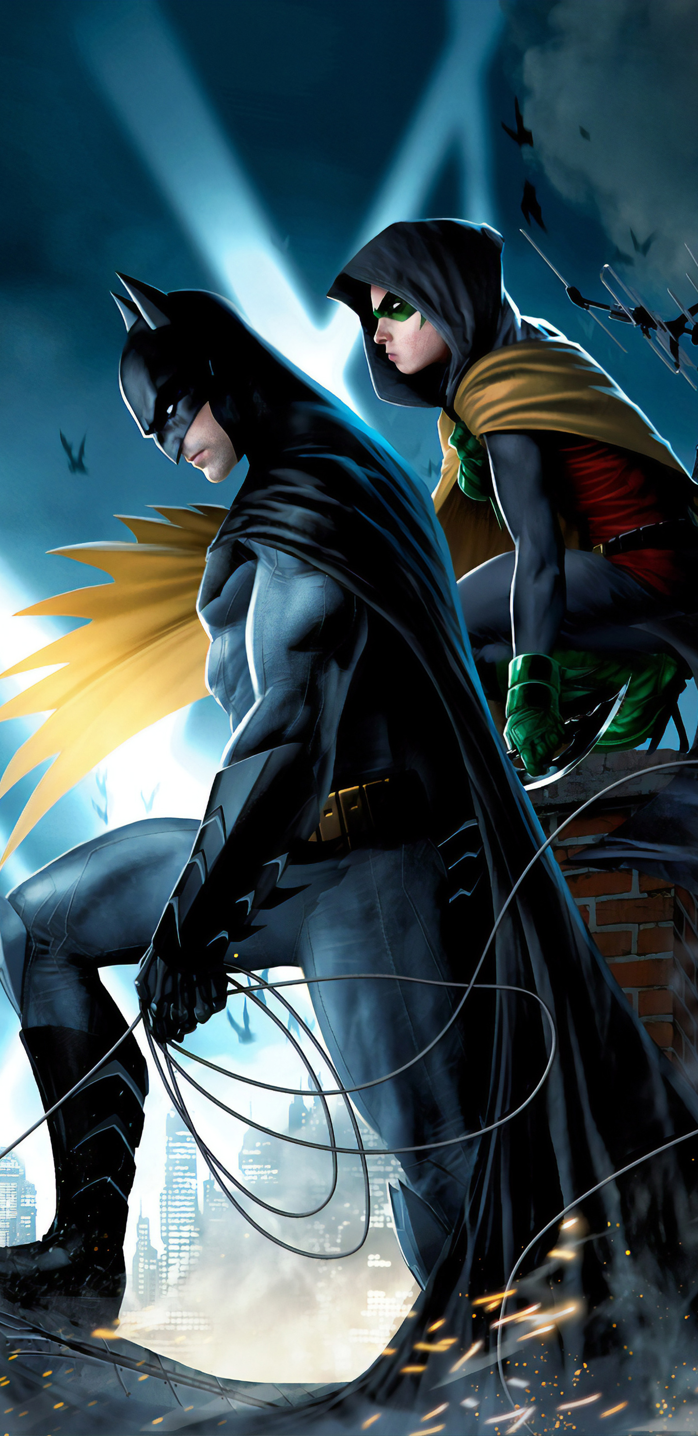 1440x2960 Batman Robin Art Samsung Galaxy Note 9,8, S9,S8,S8+ QHD ,HD ...