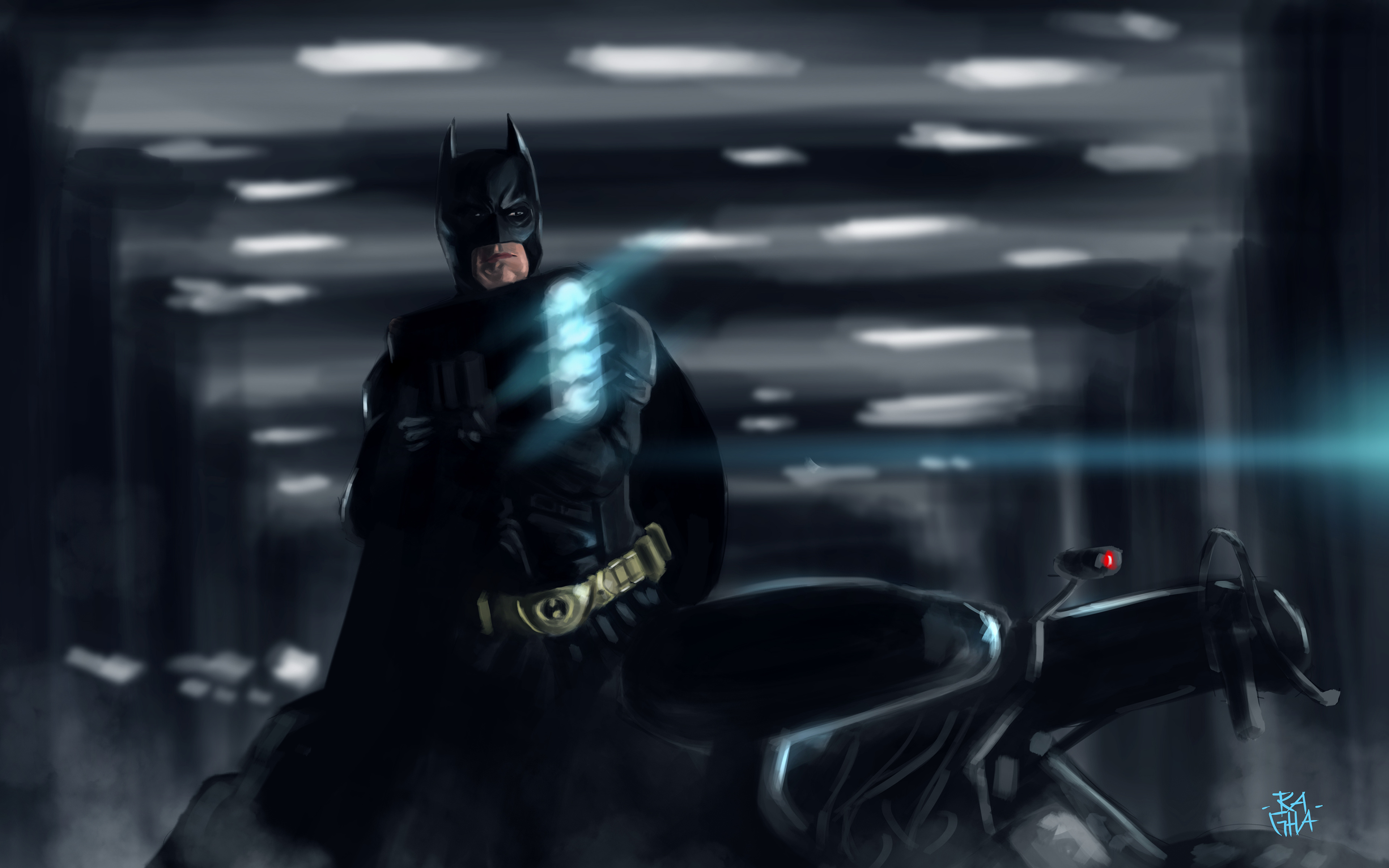 3840x2400 Batman Shot Firing 4K ,HD 4k Wallpapers,Images,Backgrounds ...
