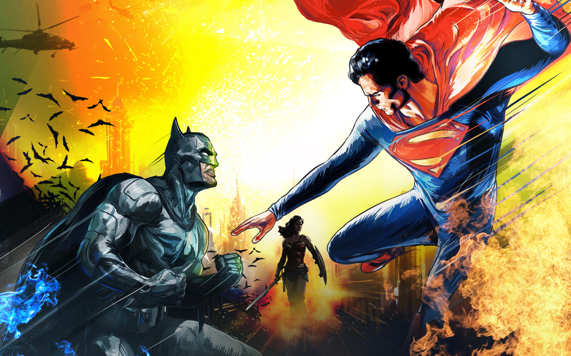 1920x1200 Batman Superman Art New 1080P Resolution ,HD 4k Wallpapers ...