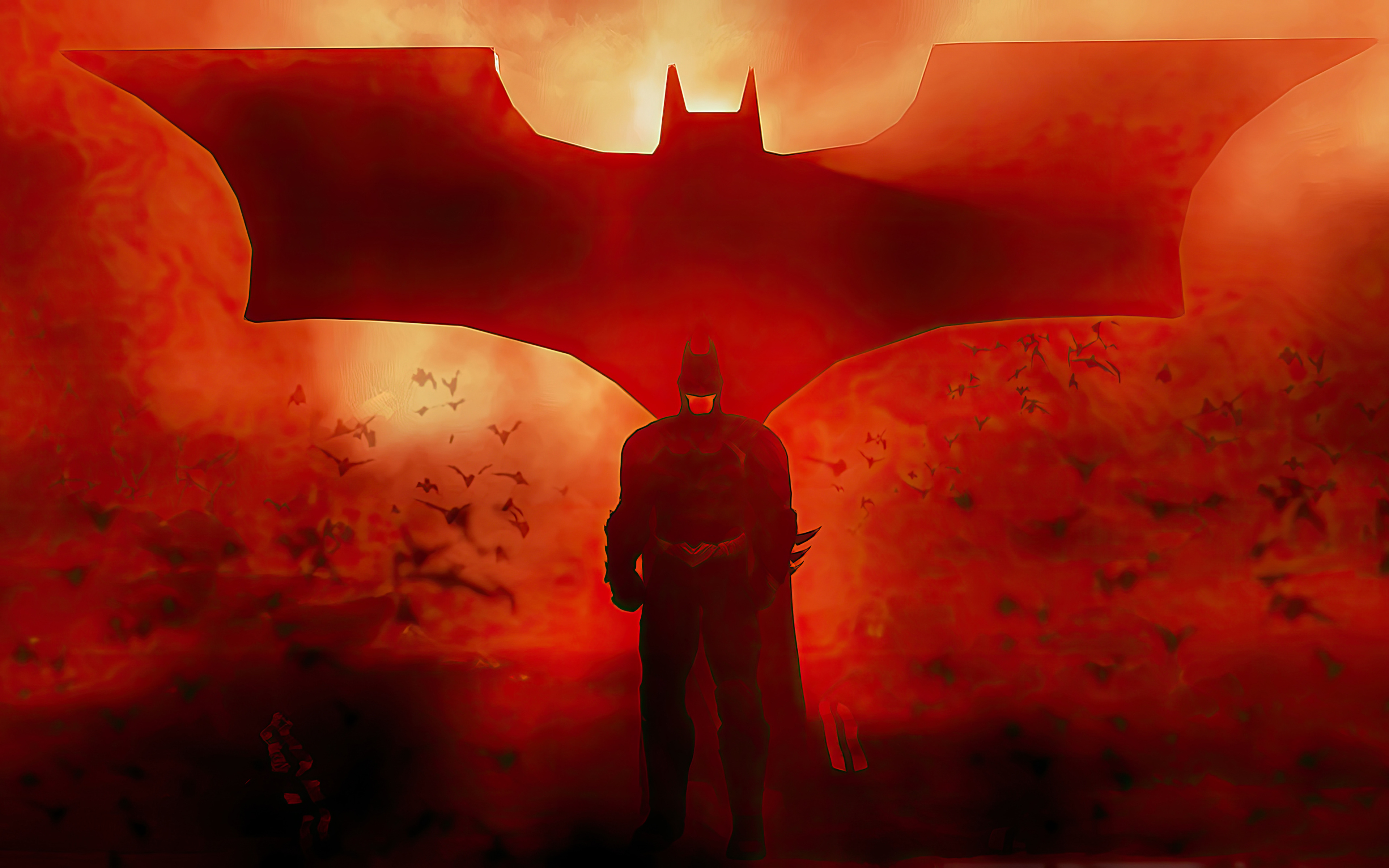 3840x2400 Batman Symbol Of Hope 4K ,HD 4k Wallpapers,Images,Backgrounds ...