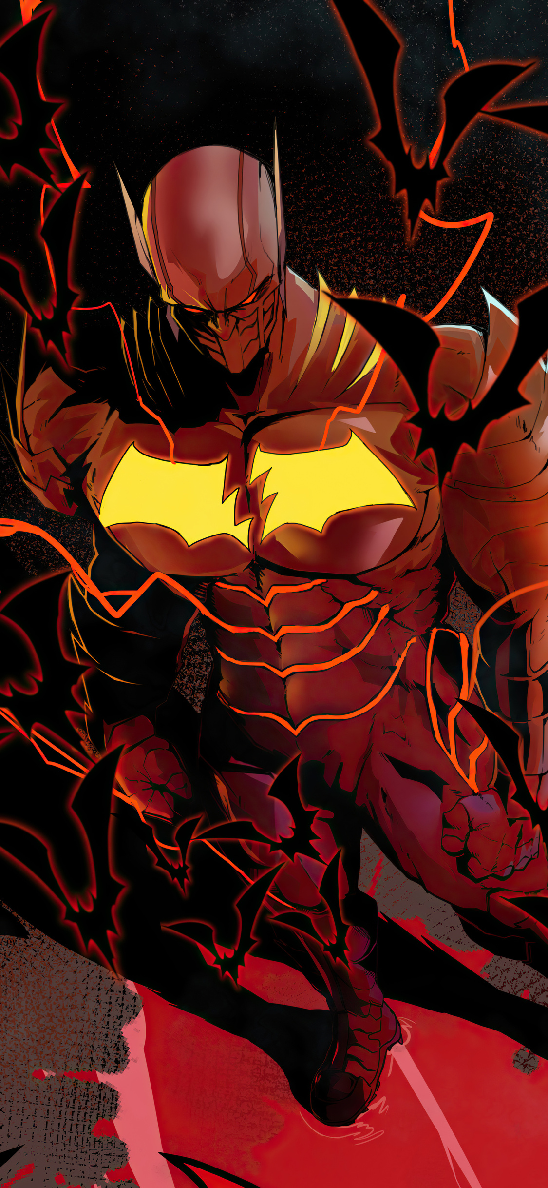 1125x2436 Batman The Red Death Fanart Iphone XS,Iphone 10,Iphone X ,HD ...