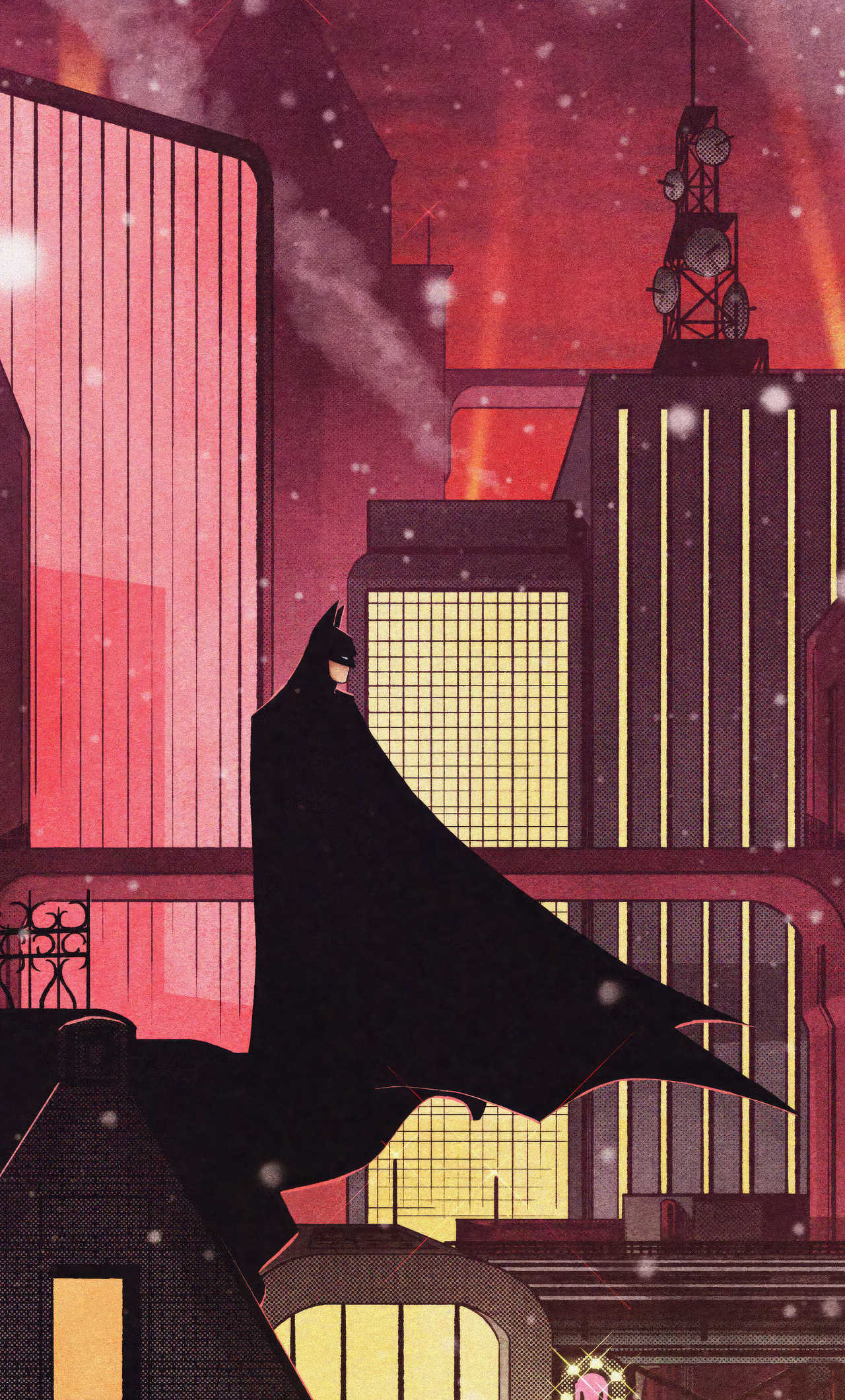 1280x2120 Batman The Silent Protector Haunting The Night iPhone 6+ ,HD ...