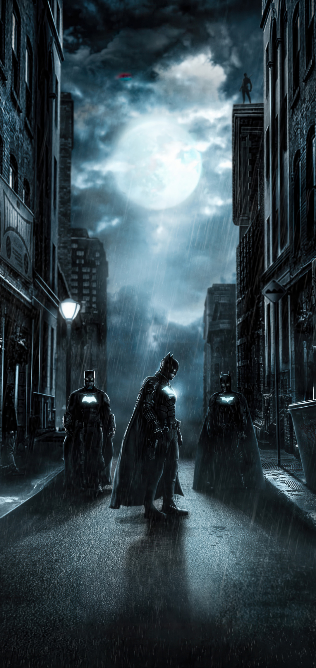 1080x2280 Batman Trio Shadows Of Justice One Plus 6,Huawei p20,Honor ...