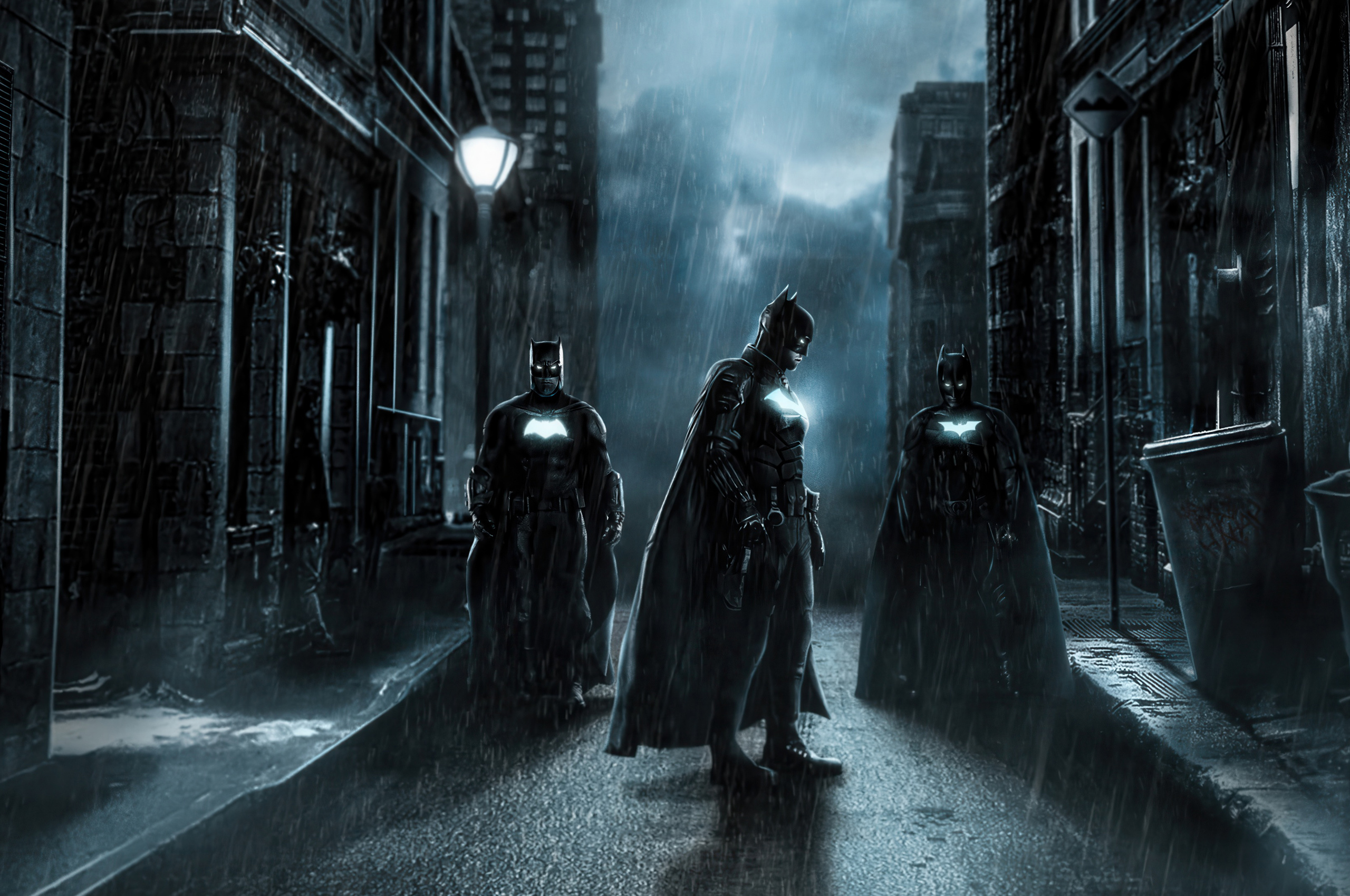 2560x1700 Batman Trio Shadows Of Justice Chromebook Pixel ,HD 4k ...
