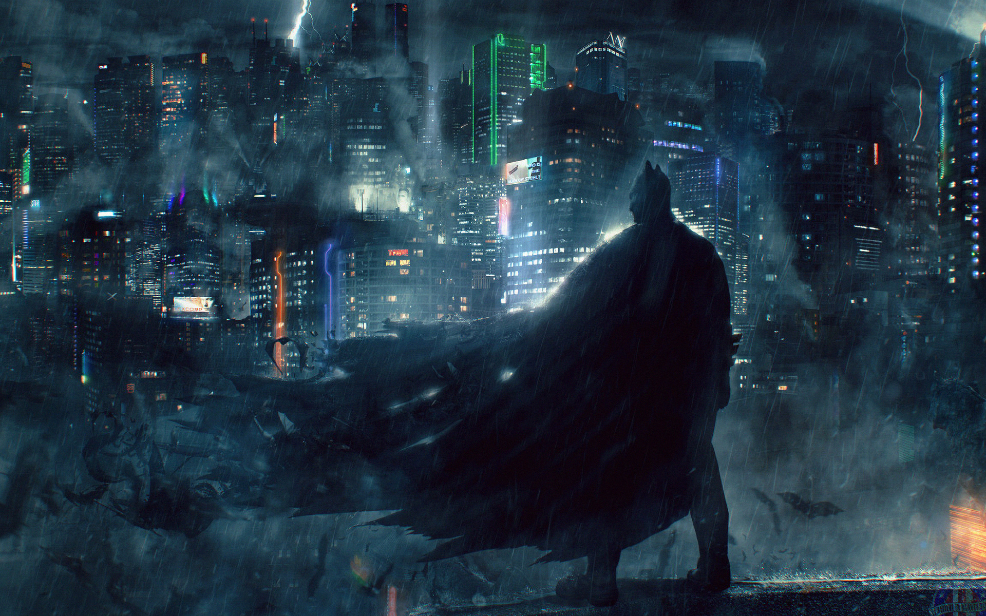 1920x1200 Batman Watching Gotham 1080P Resolution ,HD 4k Wallpapers ...