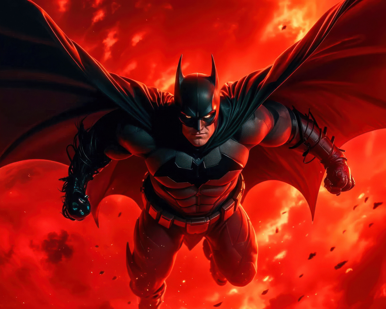 1280x1024 Batman Winged Protector Of Gotham Wallpaper,1280x1024 ...