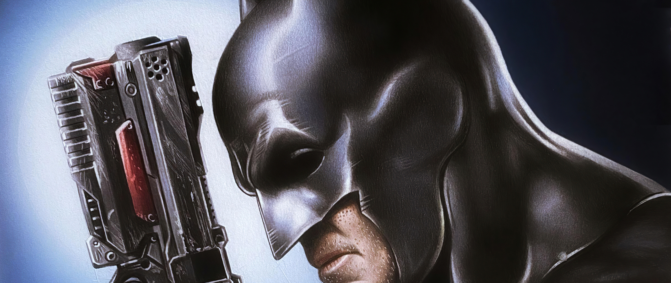 2560x1080 Batman With Gun Art Wallpaper,2560x1080 Resolution HD 4k ...