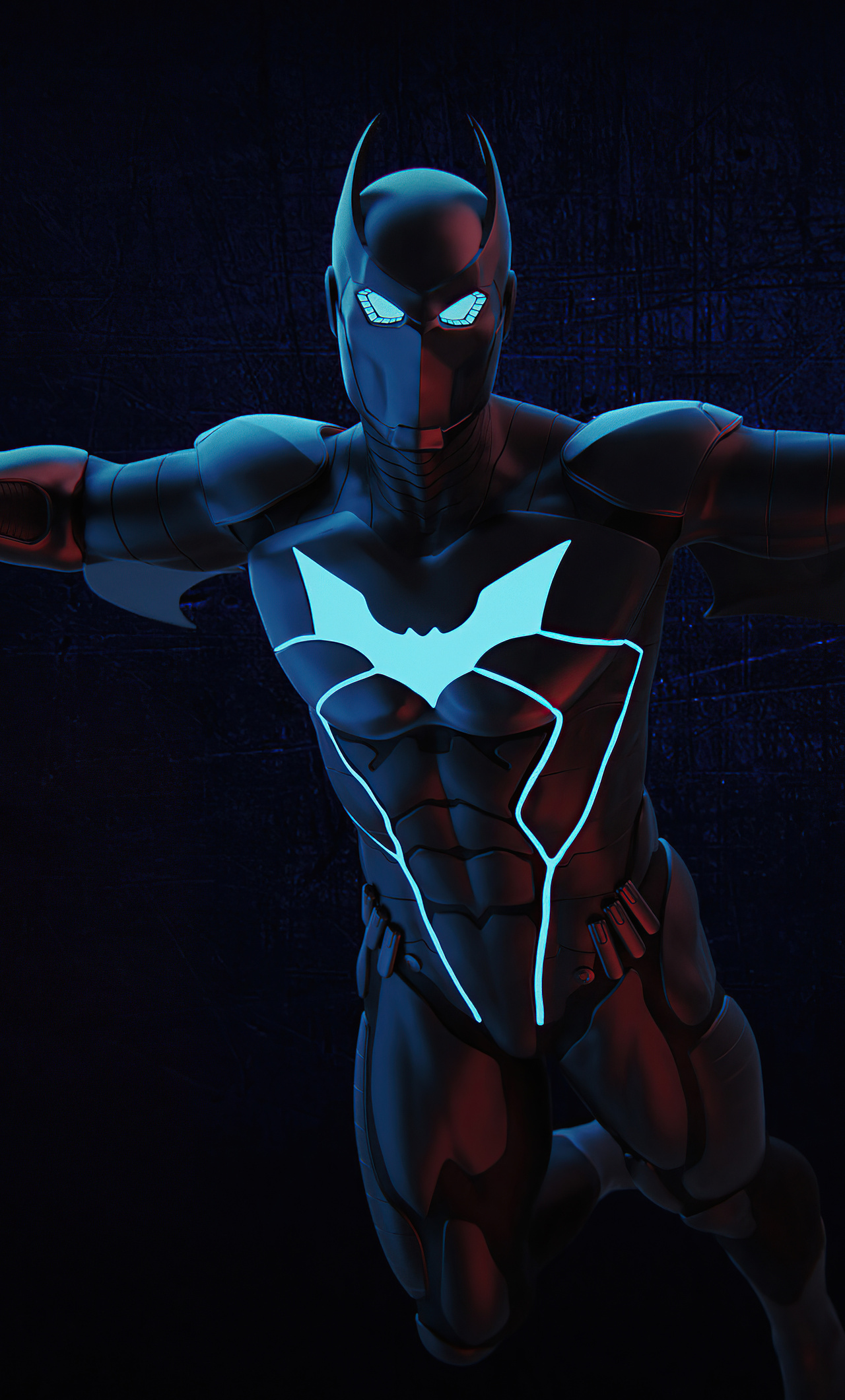 1280x2120 Batwing Neon 4k iPhone 6+ ,HD 4k Wallpapers,Images ...