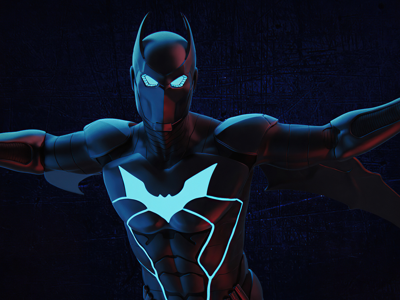 1400x1050 Batwing Neon 4k Wallpaper,1400x1050 Resolution HD 4k ...