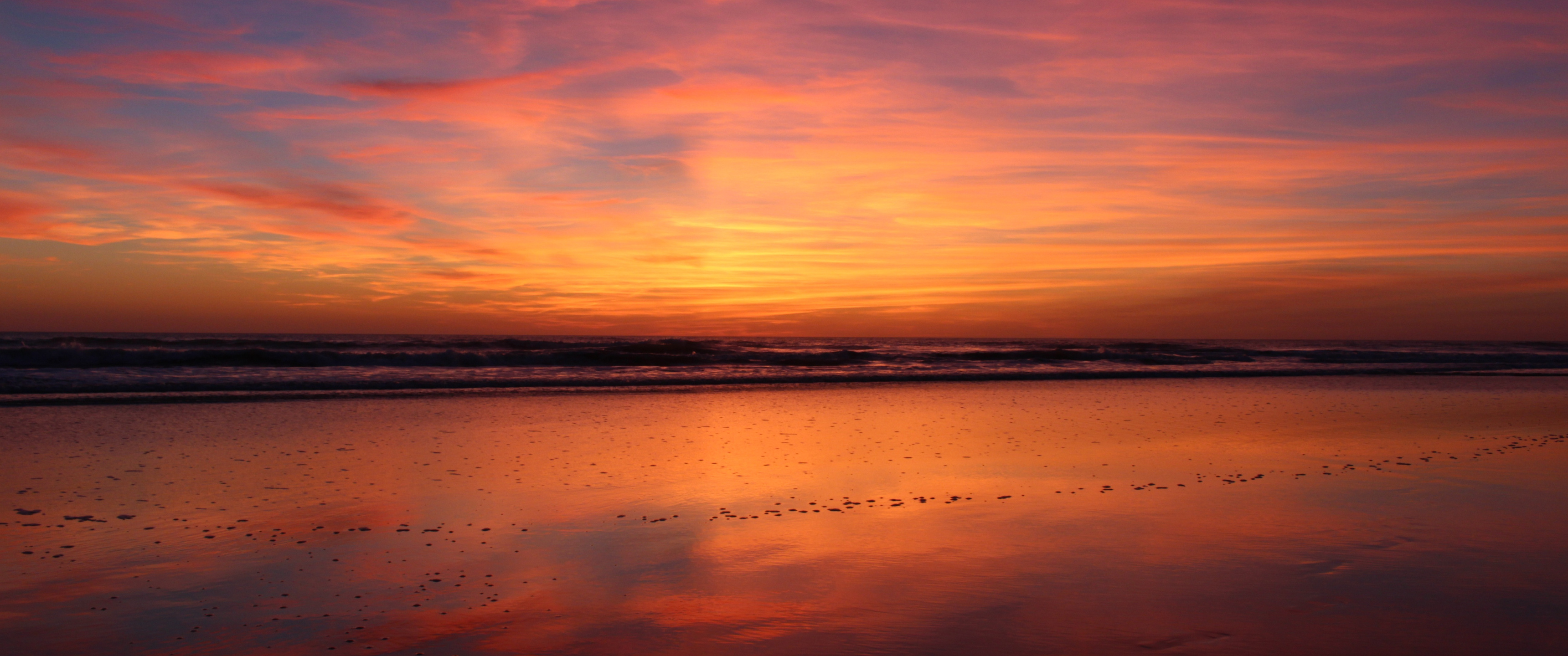 3440x1440 Beach Sunset Evening 4k UltraWide Quad HD 1440P ,HD 4k ...