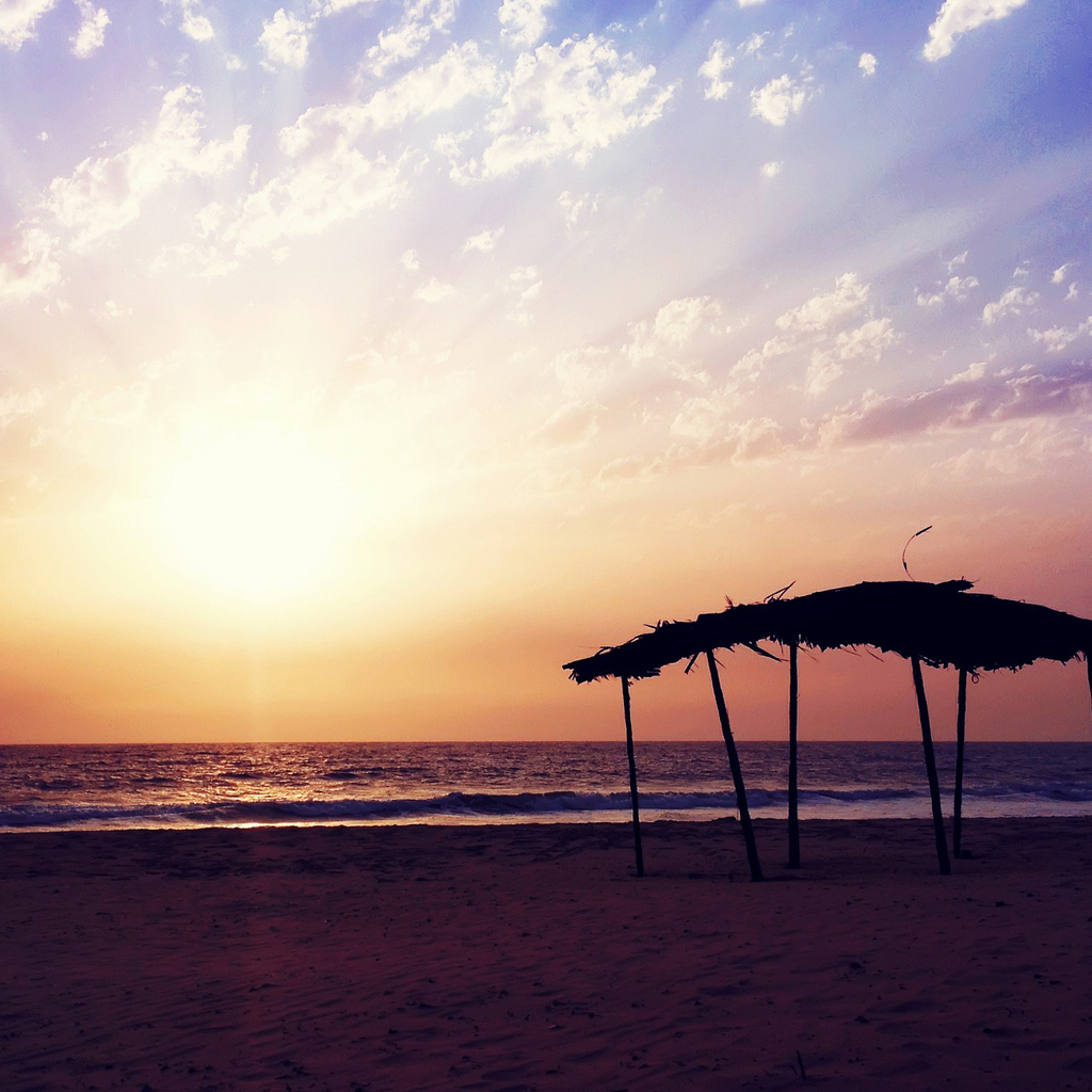 1024x1024 Beach Sunset Nature 1024x1024 Resolution HD 4k Wallpapers ...