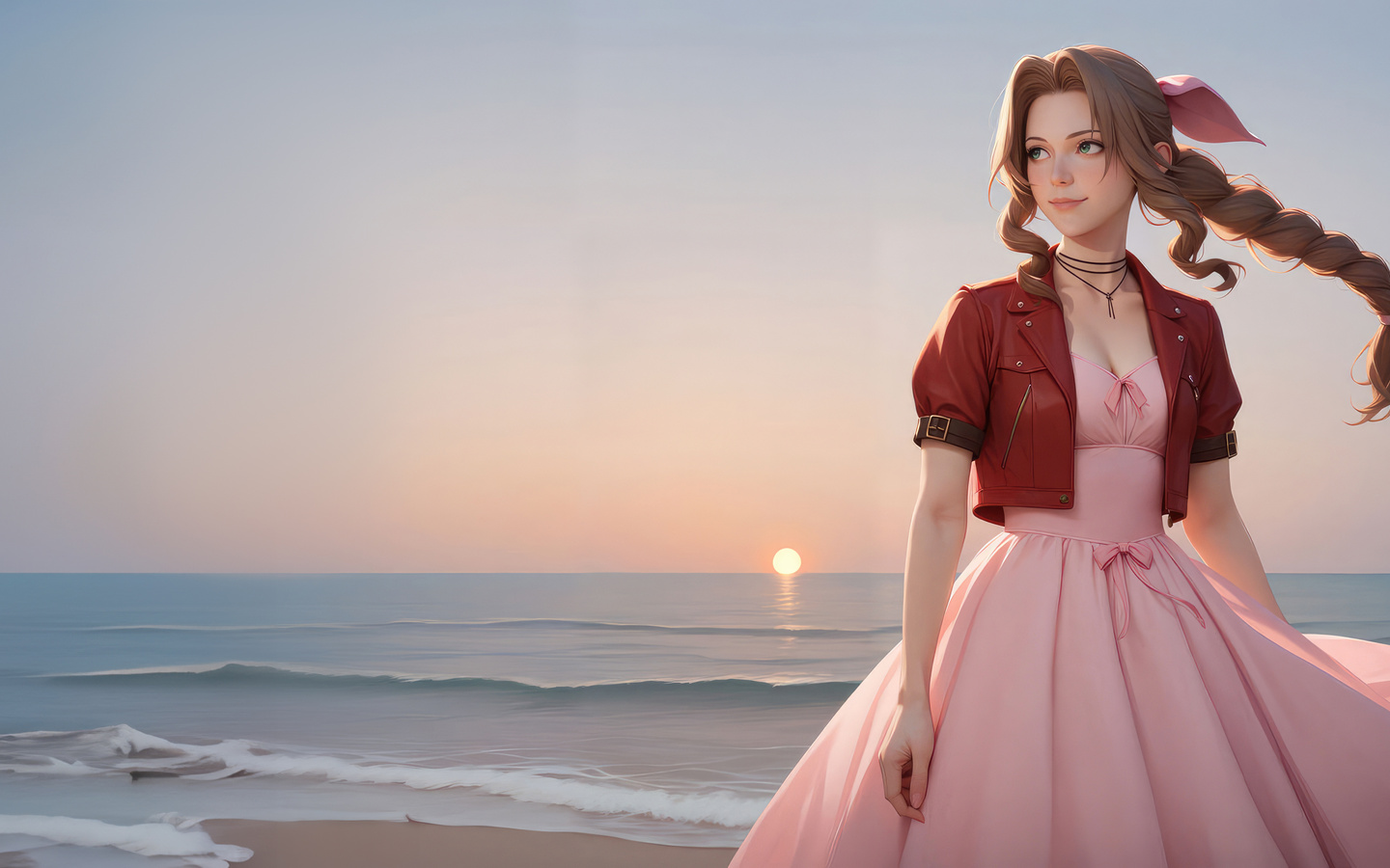1440x900 Beautiful Aerith Gainsborough Wallpaper,1440x900 Resolution HD ...