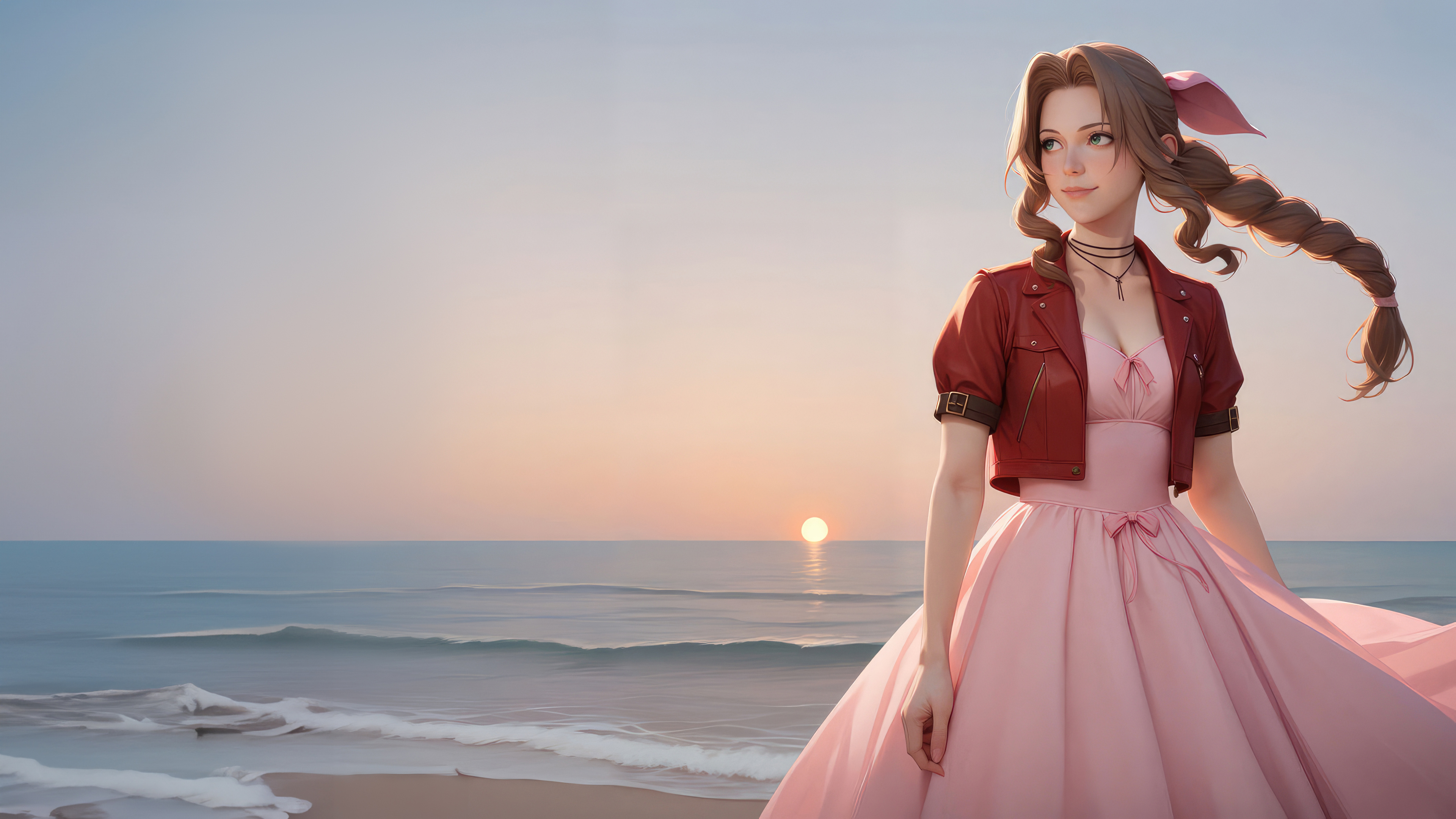 3840x2160 Beautiful Aerith Gainsborough 4K ,HD 4k Wallpapers,Images ...