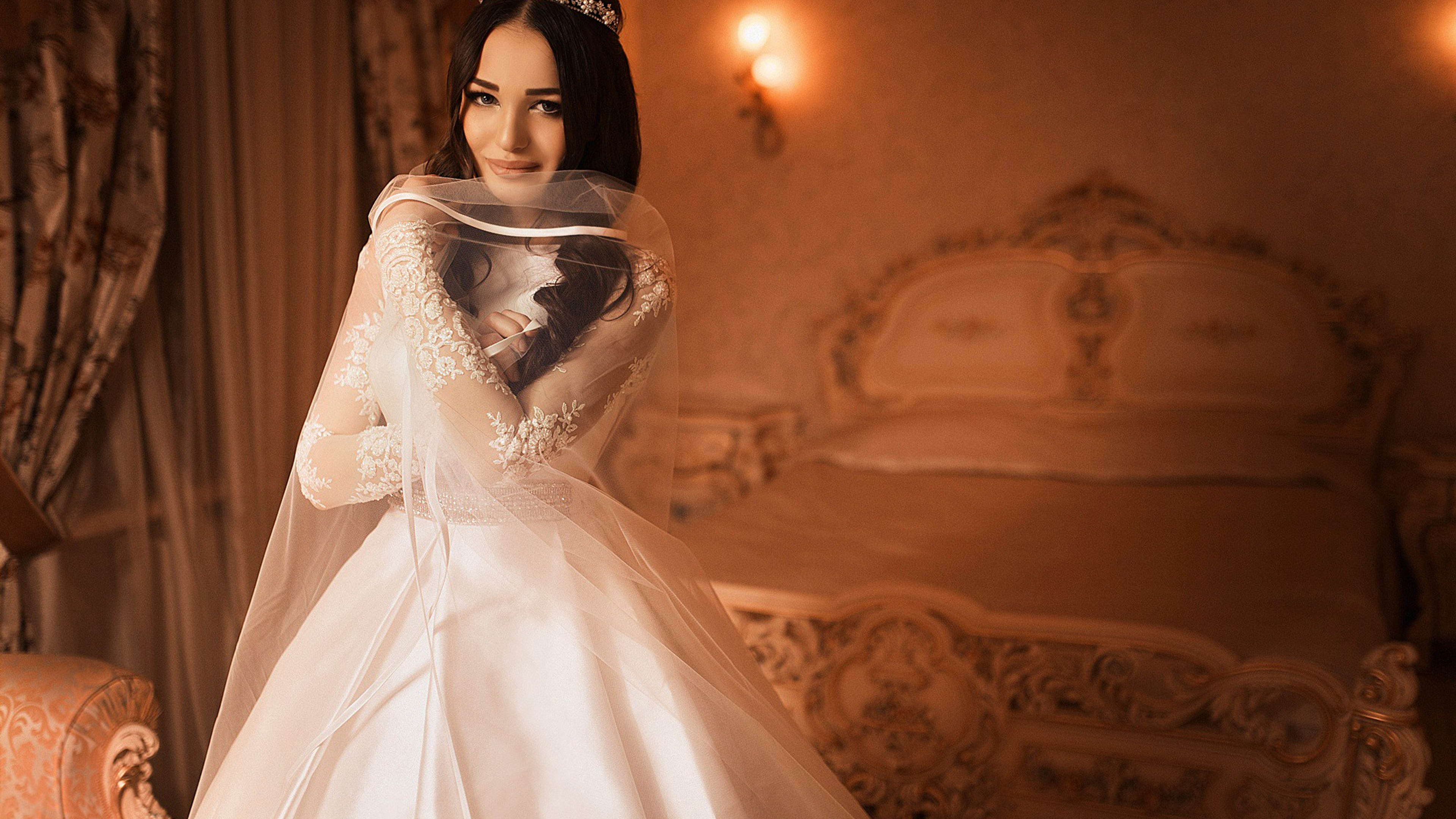 3840x2160 Beautiful Bride 4K ,HD 4k Wallpapers,Images,Backgrounds ...