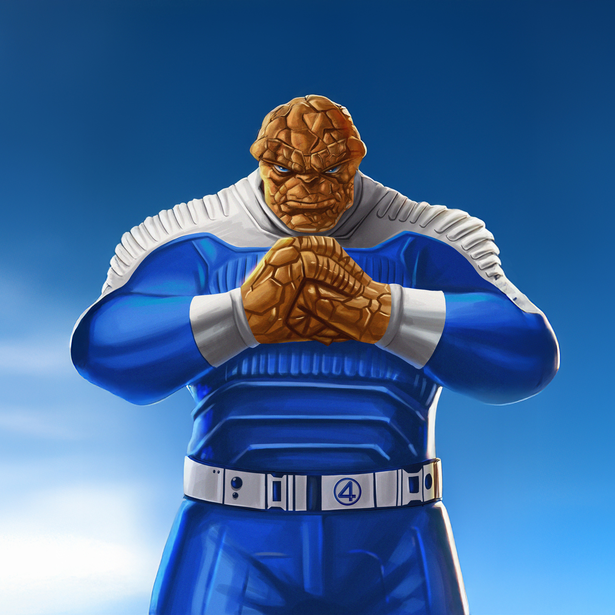 2048x2048 Ben Grimm In The Fantastic Four First Steps 2025 Ipad Air ,HD ...