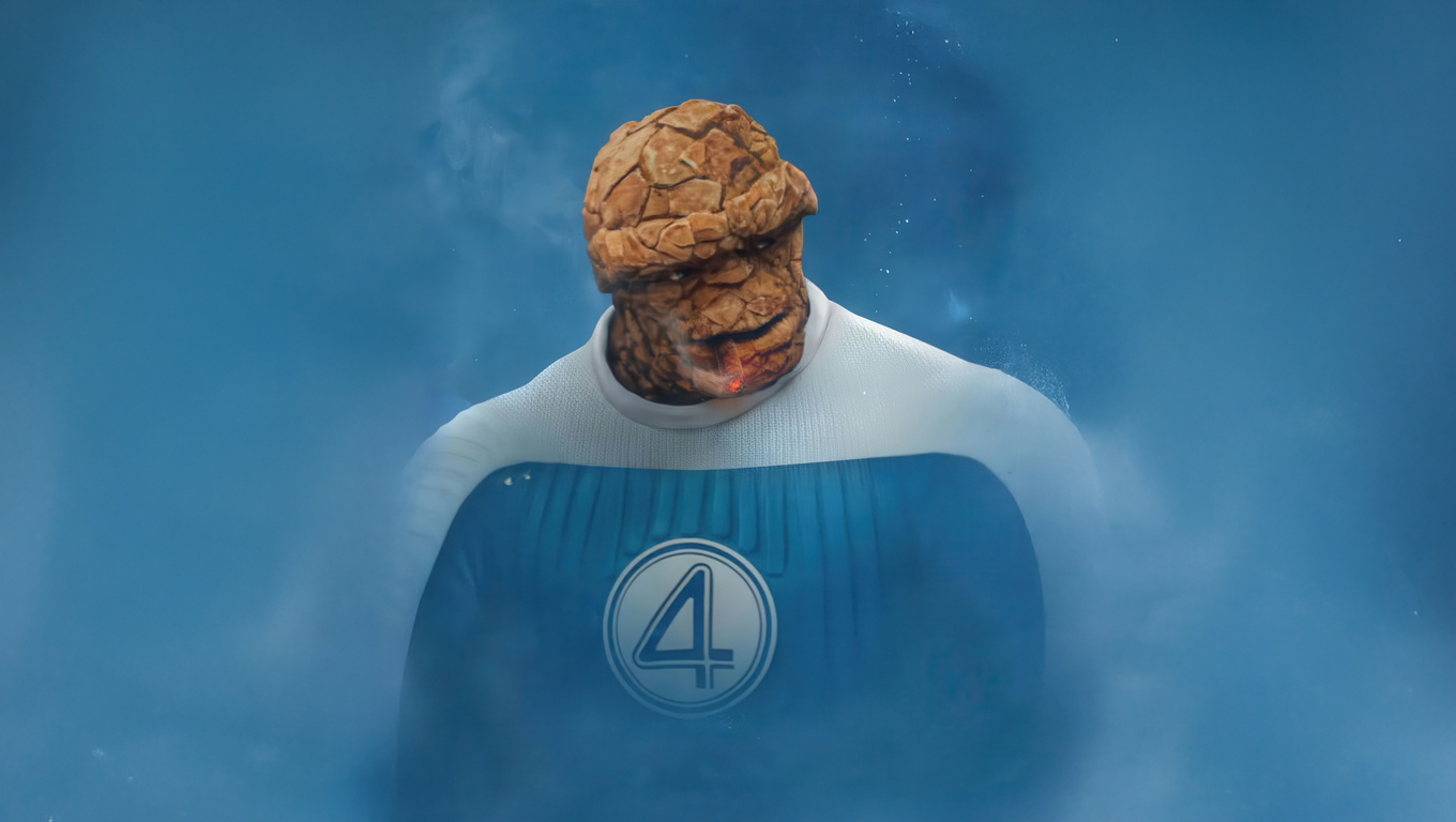 1360x768 Ben Grimm The Fantastic Four First Steps Movie Laptop HD ,HD 4k Wallpapers,Images ...