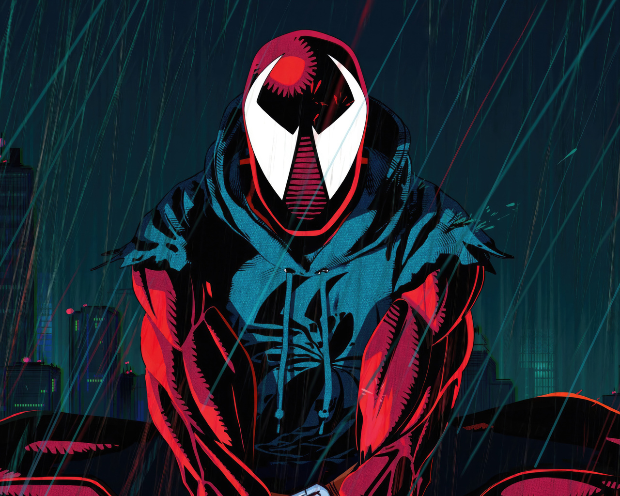 1280x1024 Ben Reilly In Spiderman Across The Spider Verse 2023 ...
