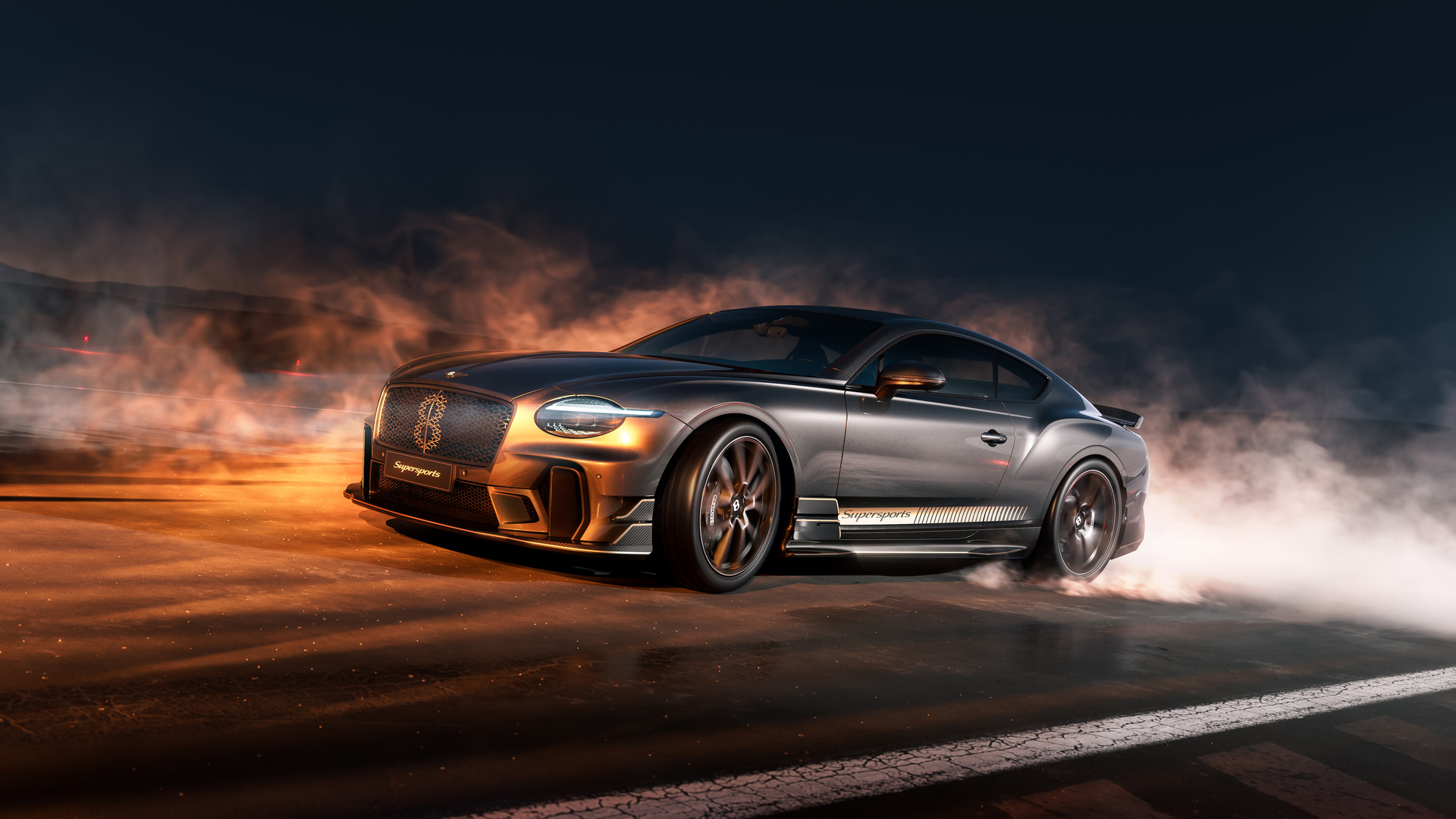 1920x1080 Bentley Continental Gt Supersports 2025 Laptop Full HD 1080P ...