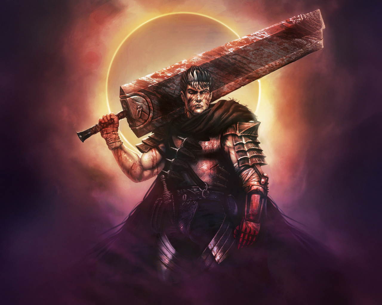 1280x1024 Berserk Guts The Lone Wolf Wallpaper,1280x1024 Resolution HD ...