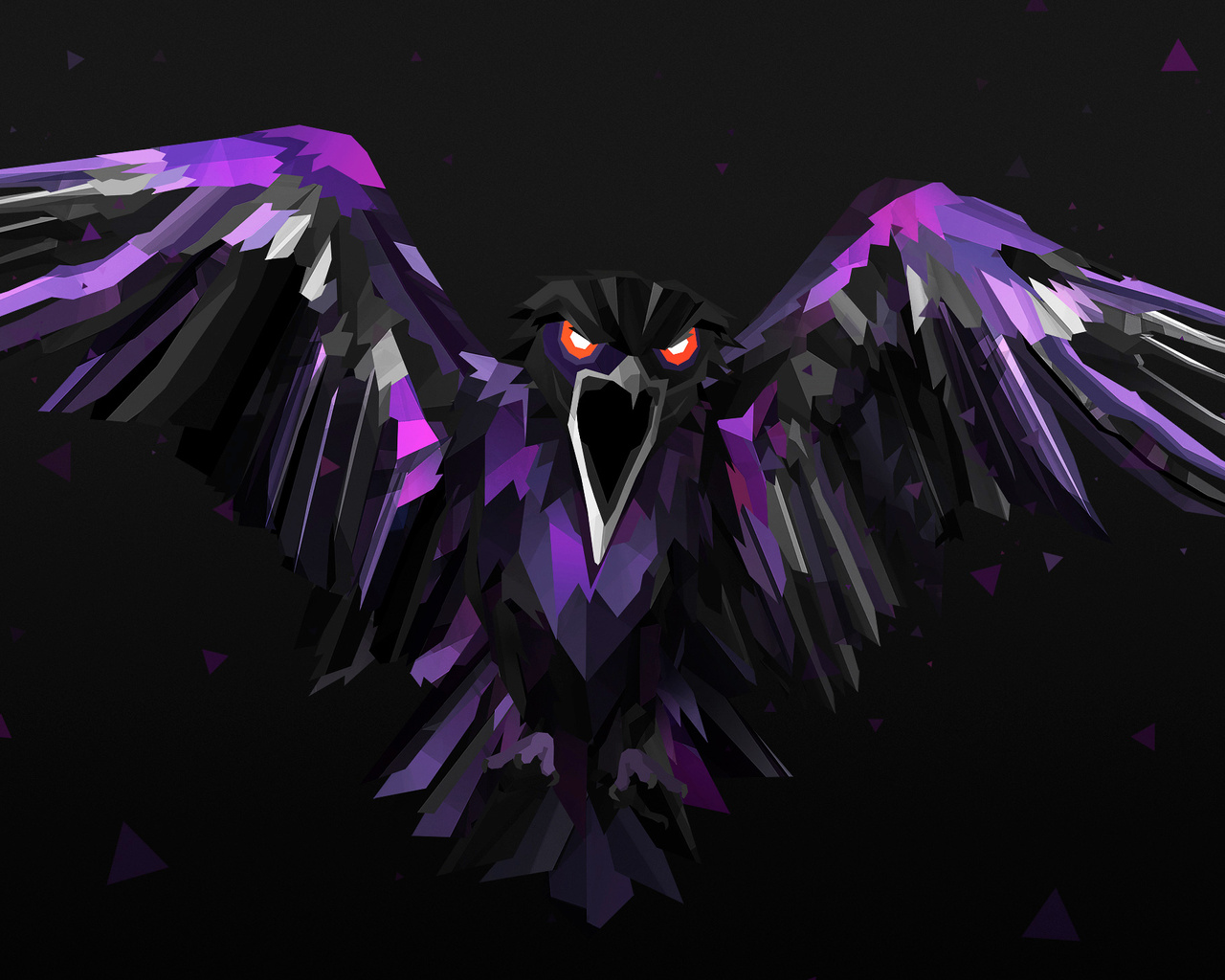 1280x1024 Bird Polygon Digital Art 1280x1024 Resolution HD 4k ...