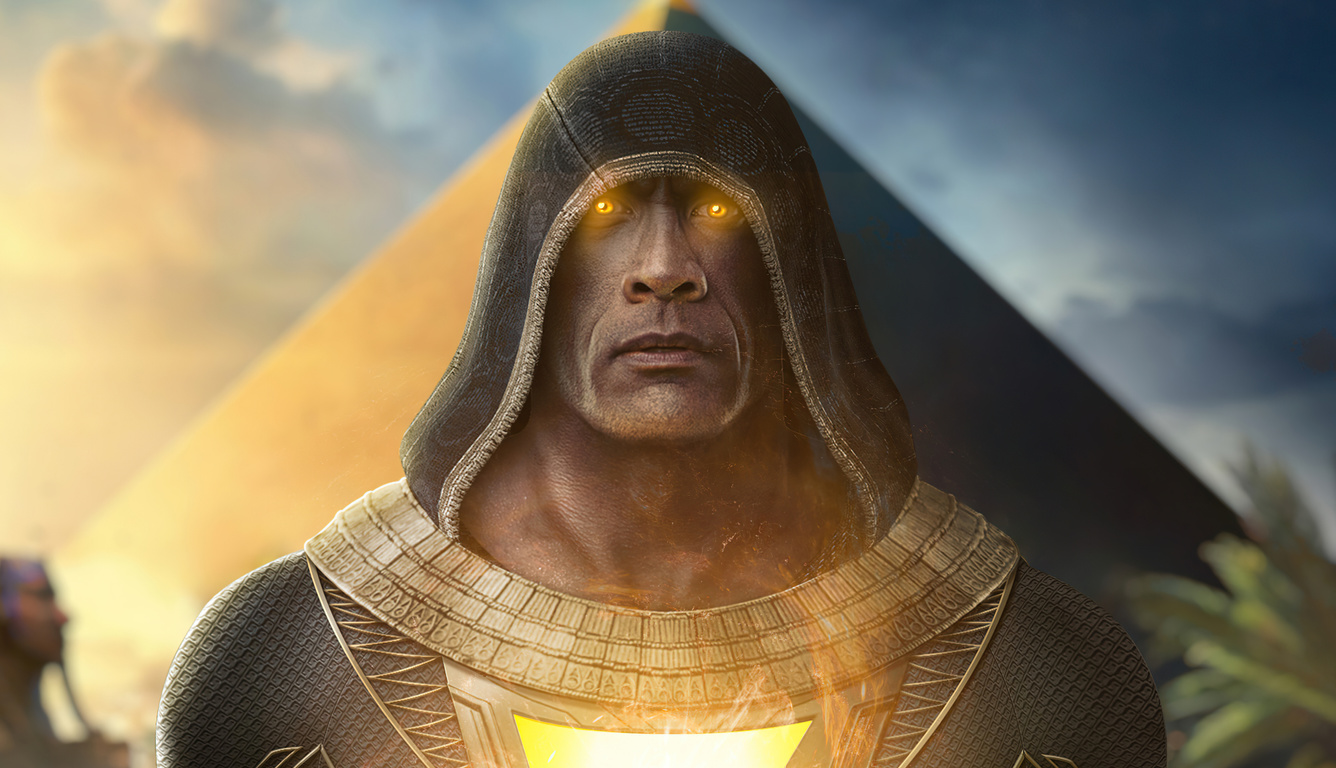 1336x768 Black Adam Rock Hoodie Art 4k Laptop HD ,HD 4k Wallpapers ...